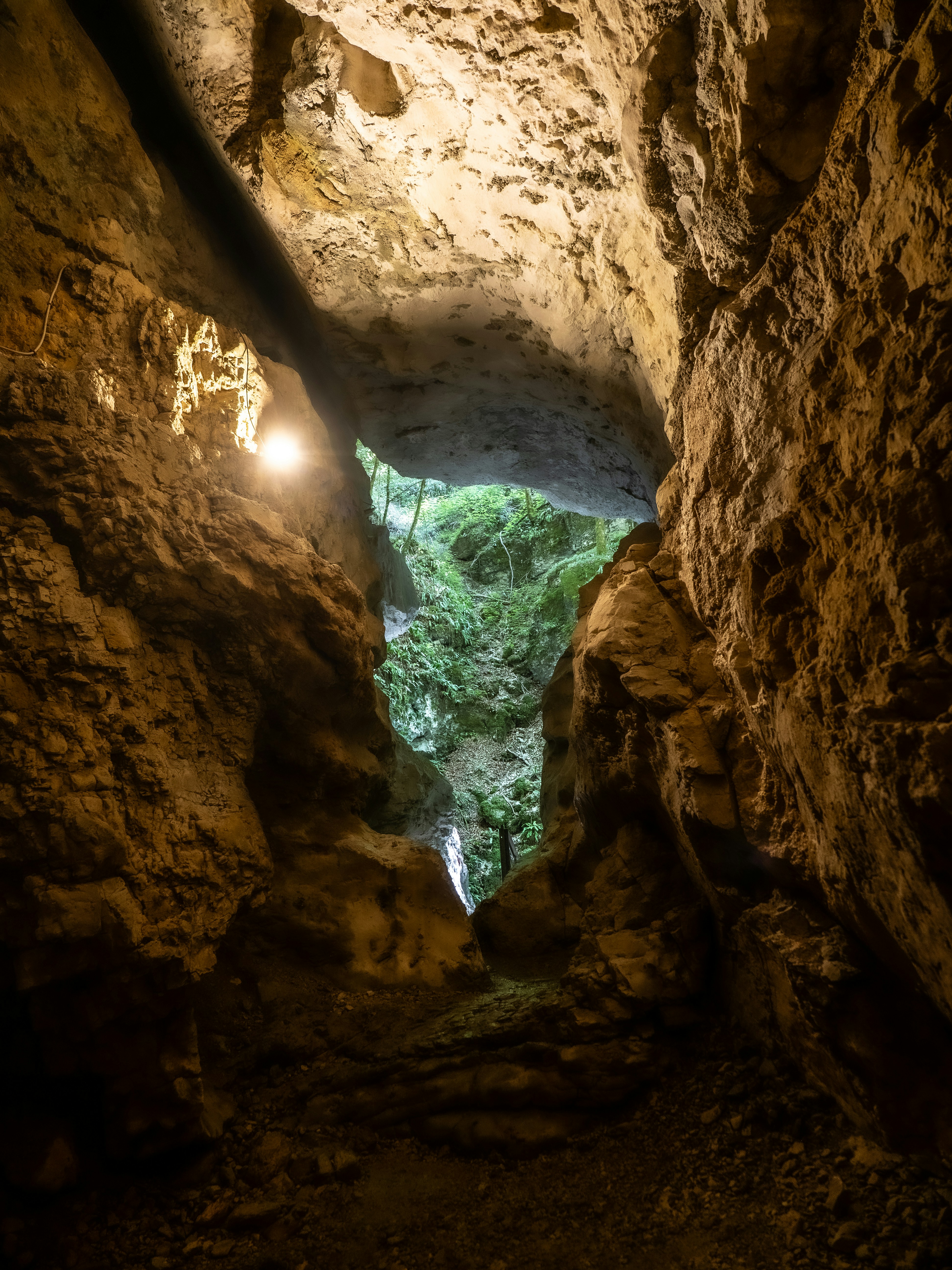 Light at the End of the Cavern: A Quiet Gap in Stone