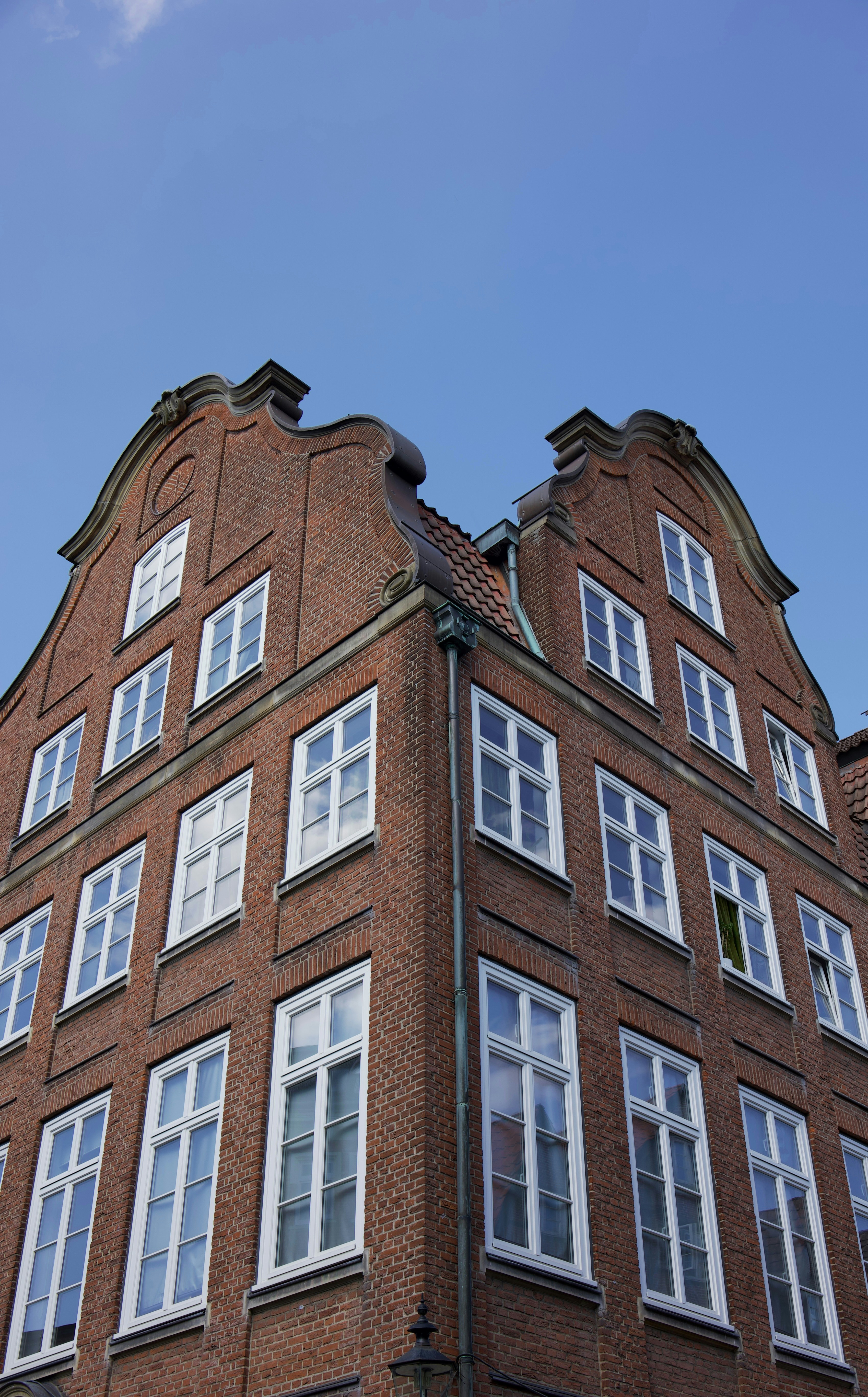 Brick Facade on a Crowned Corner