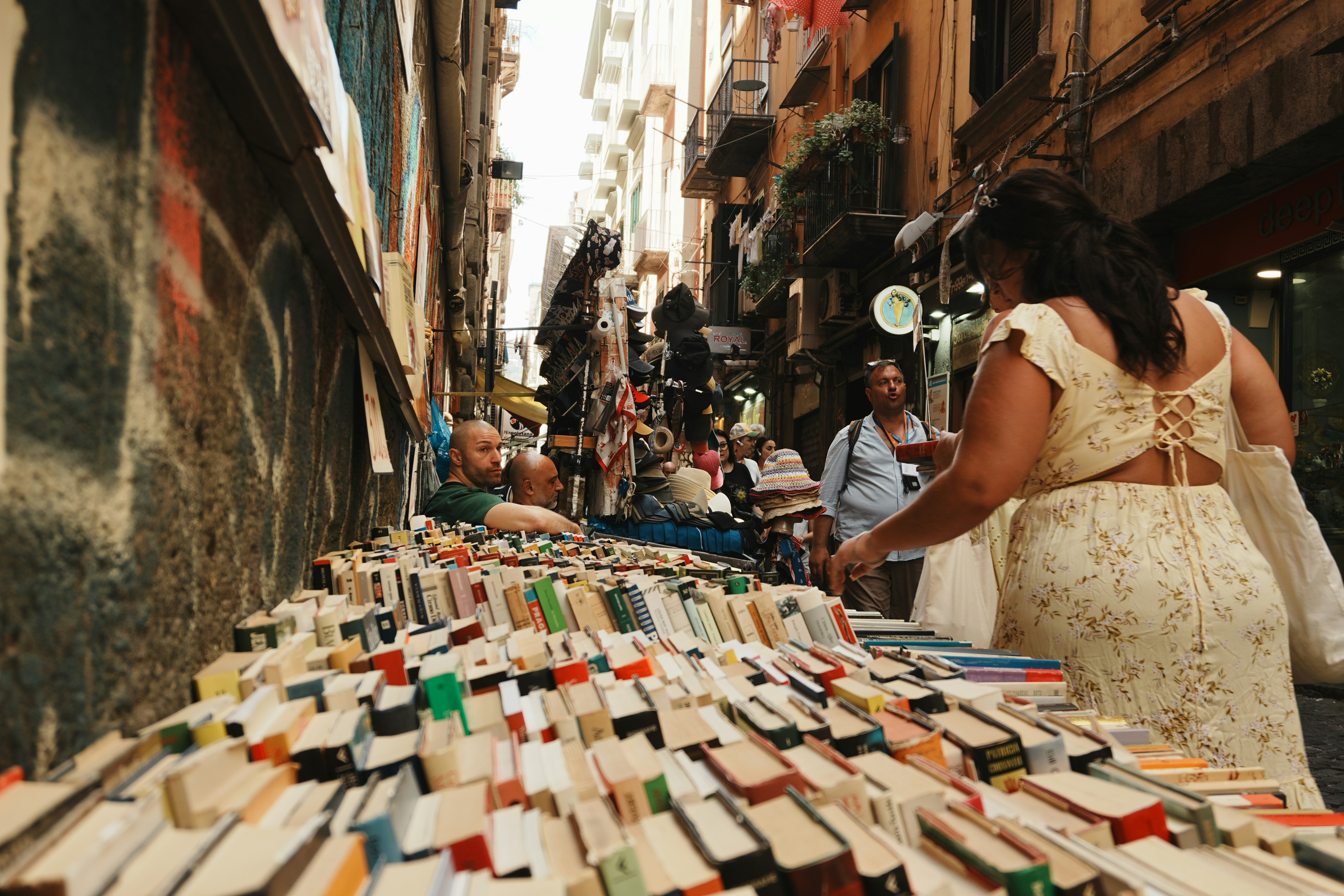 Books on the Boulevard: A Market of Pages and People