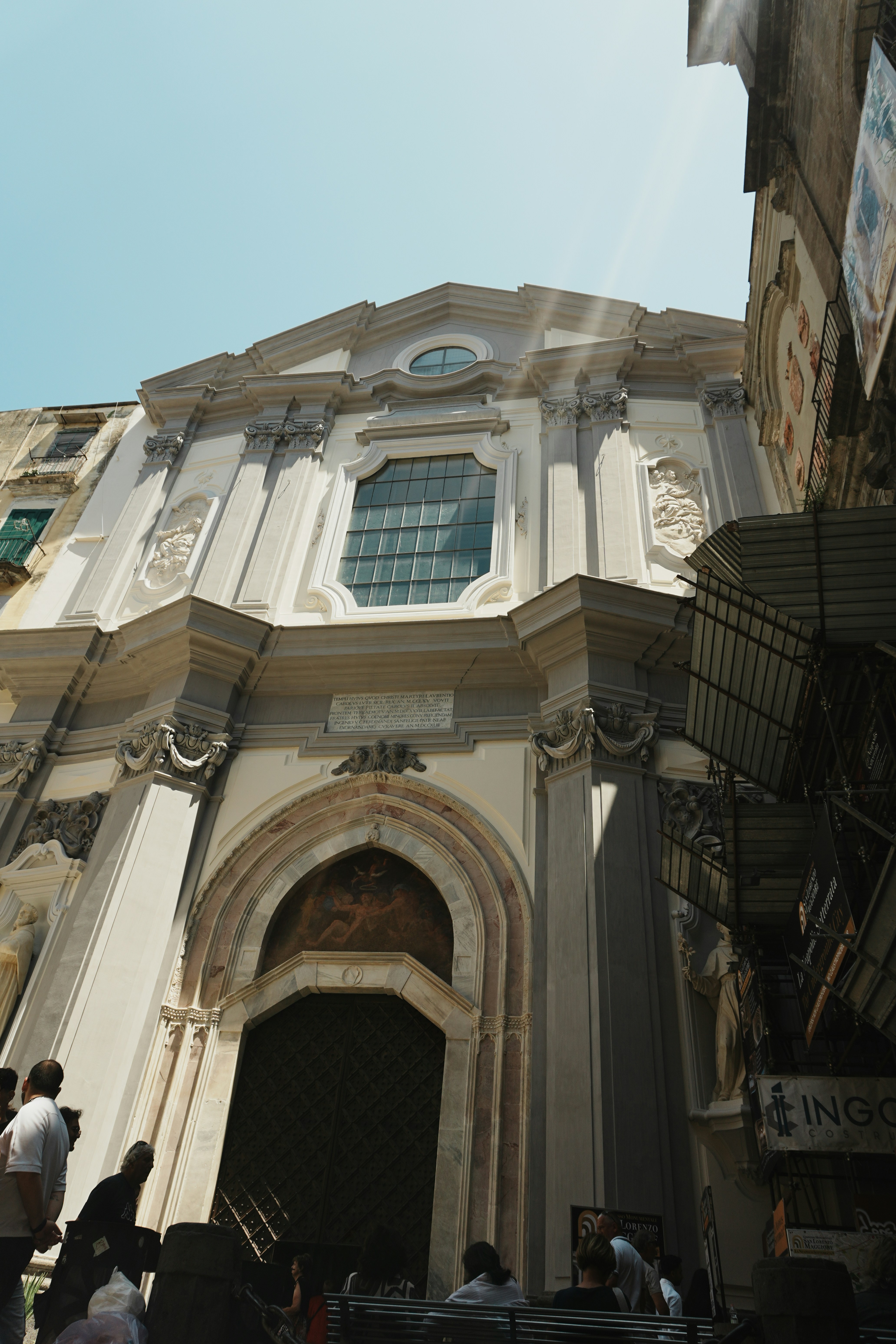 Baroque Facade Reaching Toward the Sky