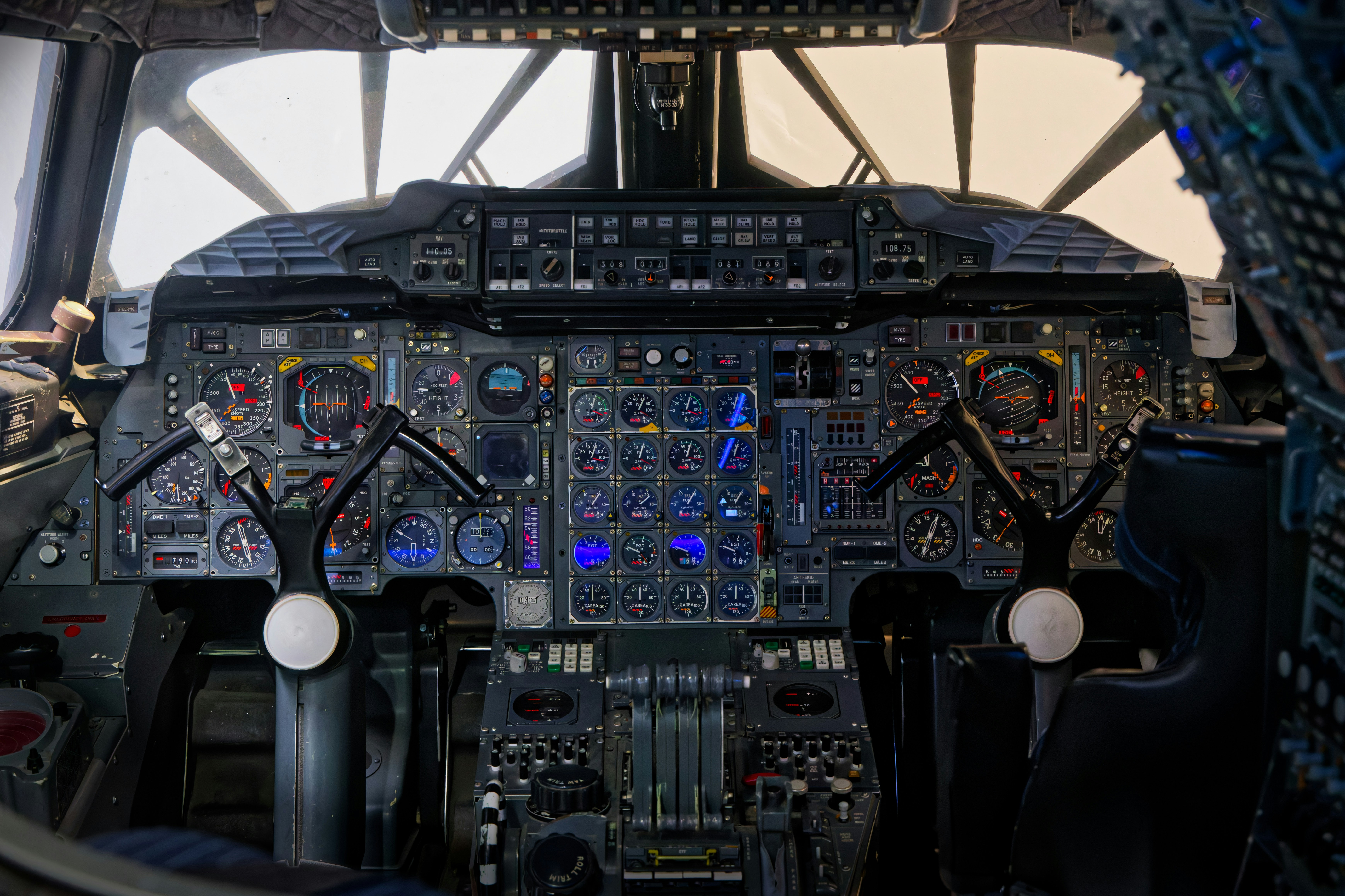 Pilot's Domain: The Weathered Heartbeat of a Cockpit
