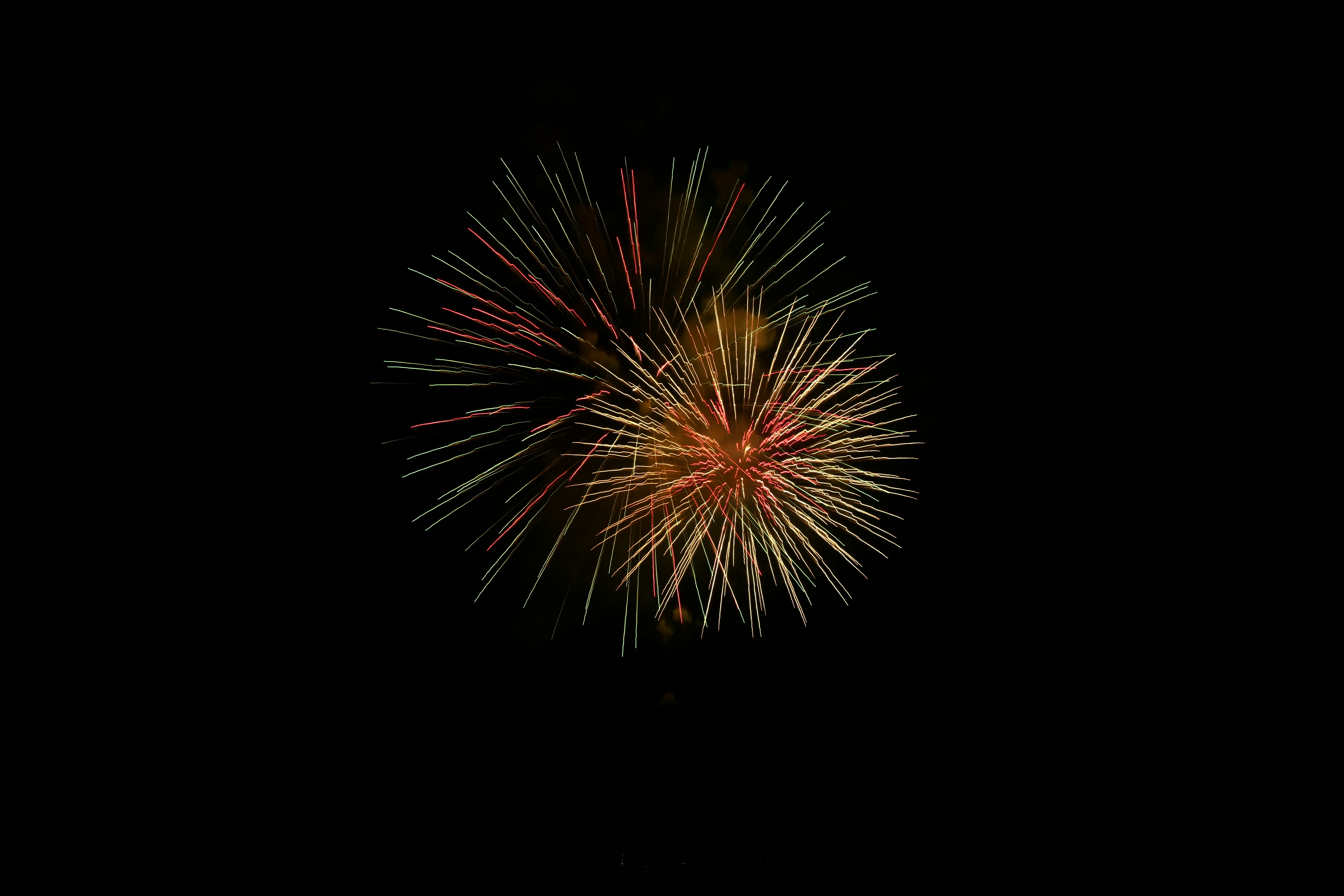 Orb of Night: A Firework Bloom Against Velvet Darkness