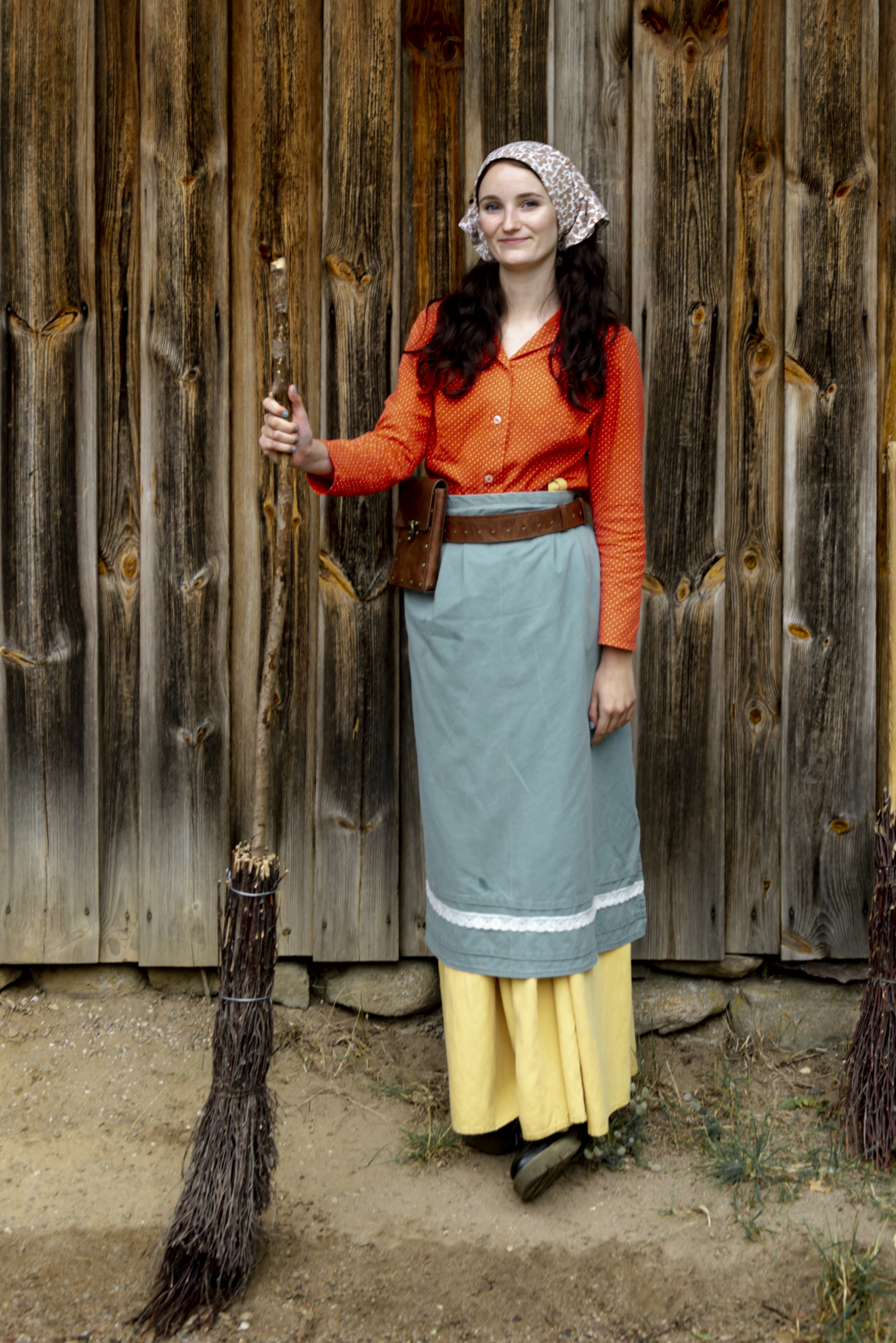 Heritage Attire in Front of Weathered Wood