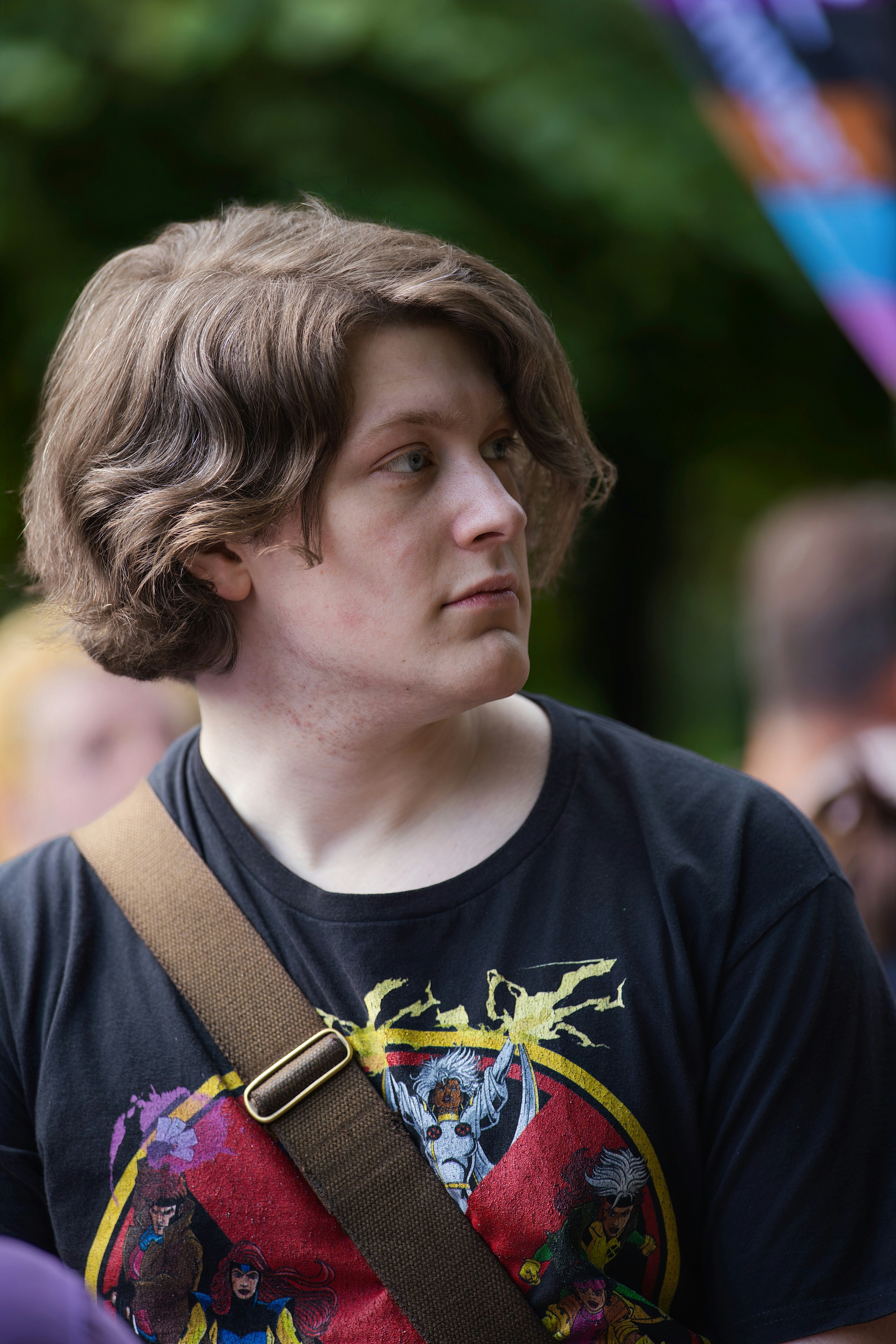 Portrait in Focus: A Quiet Gaze at a Festival
