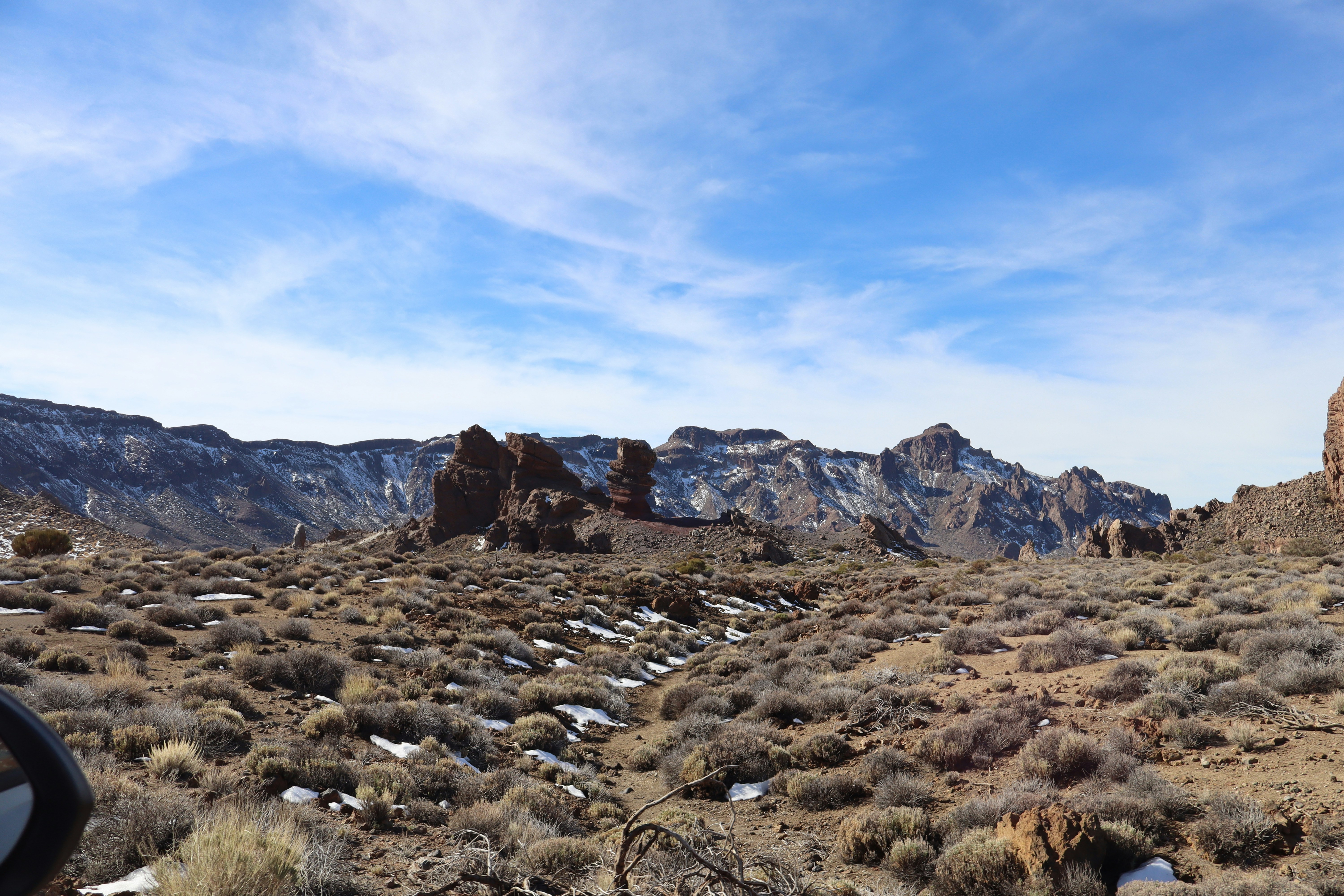 Desert Ridge Under A Wide Blue Sky