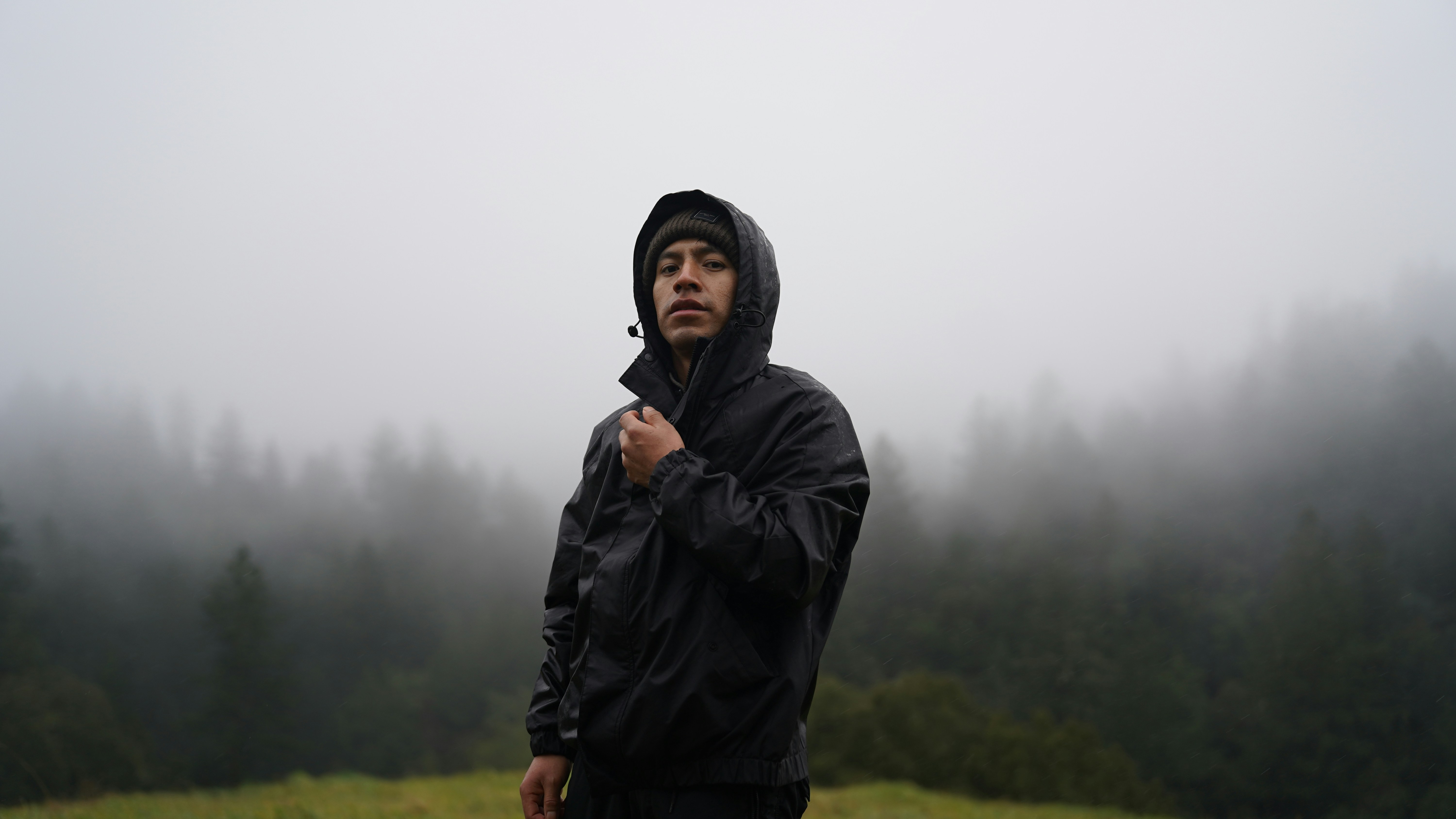Portrait in Mist: A Quiet Moment Beneath the Fog