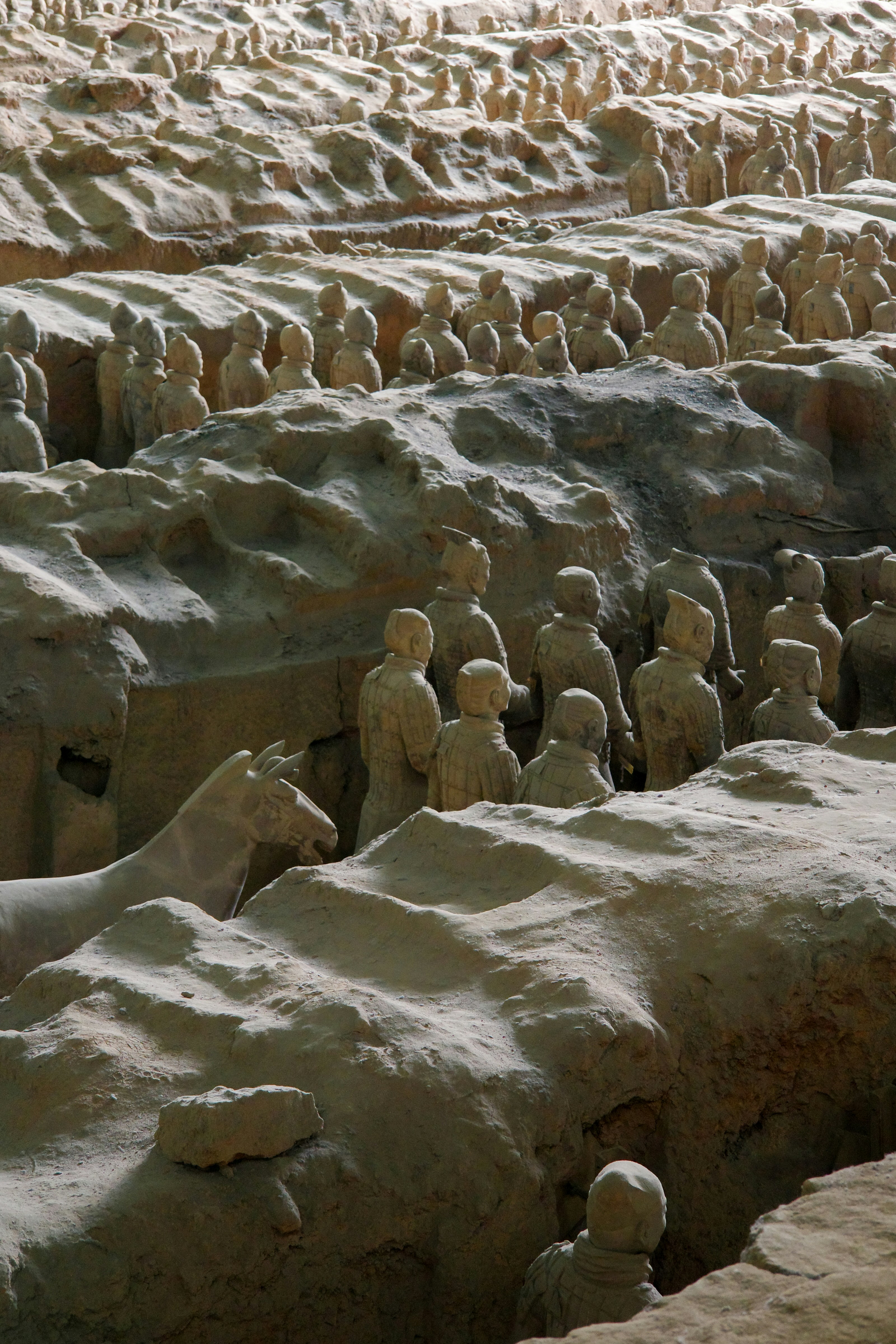 Rising Figures: An Armies of Clay in Silent Formation