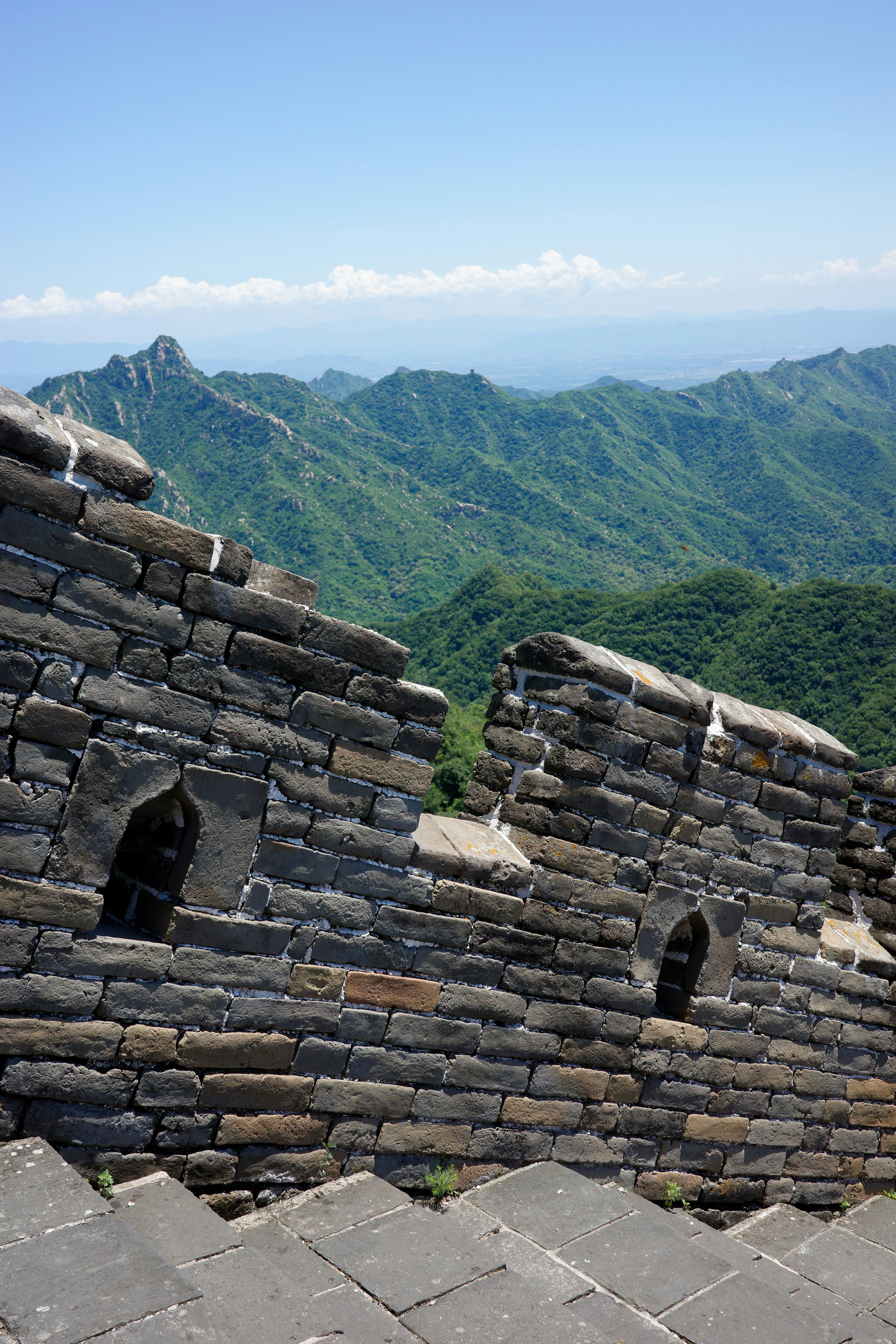 Stone Staircase to the Skyline and Watchful Peaks
