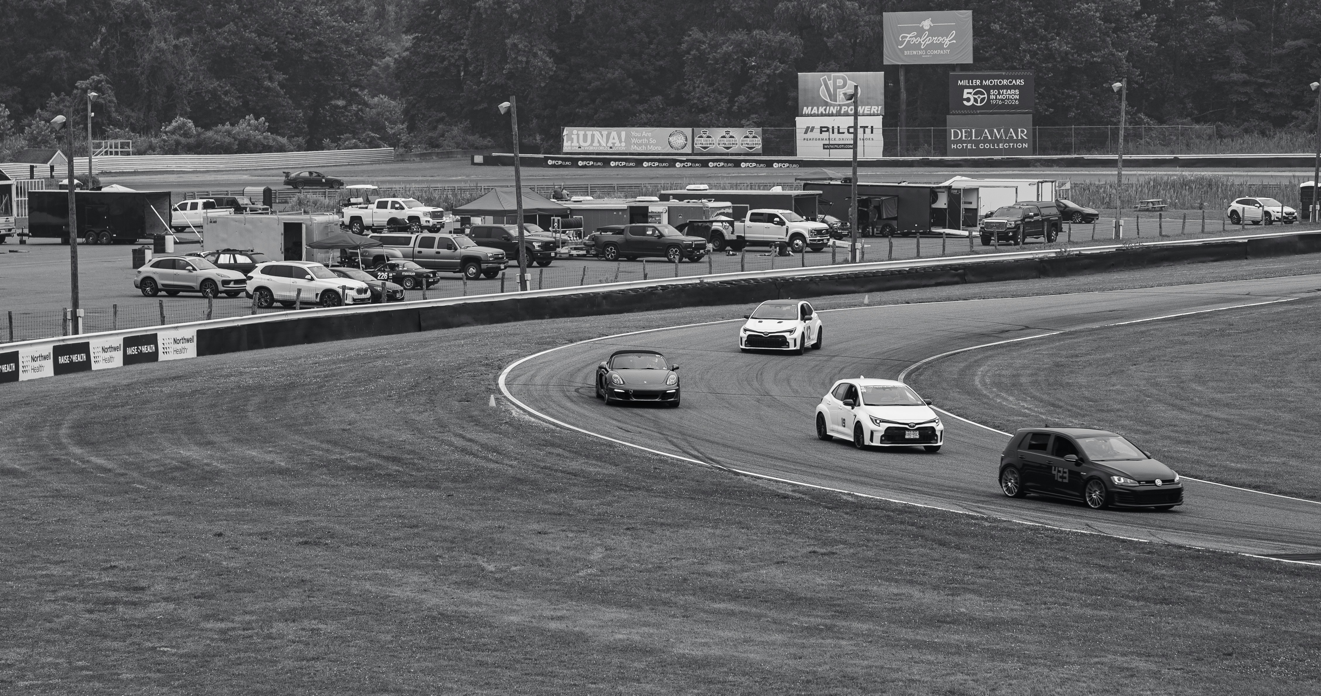 Curving Track, Moving Cars: A Quiet Race at the Circuit