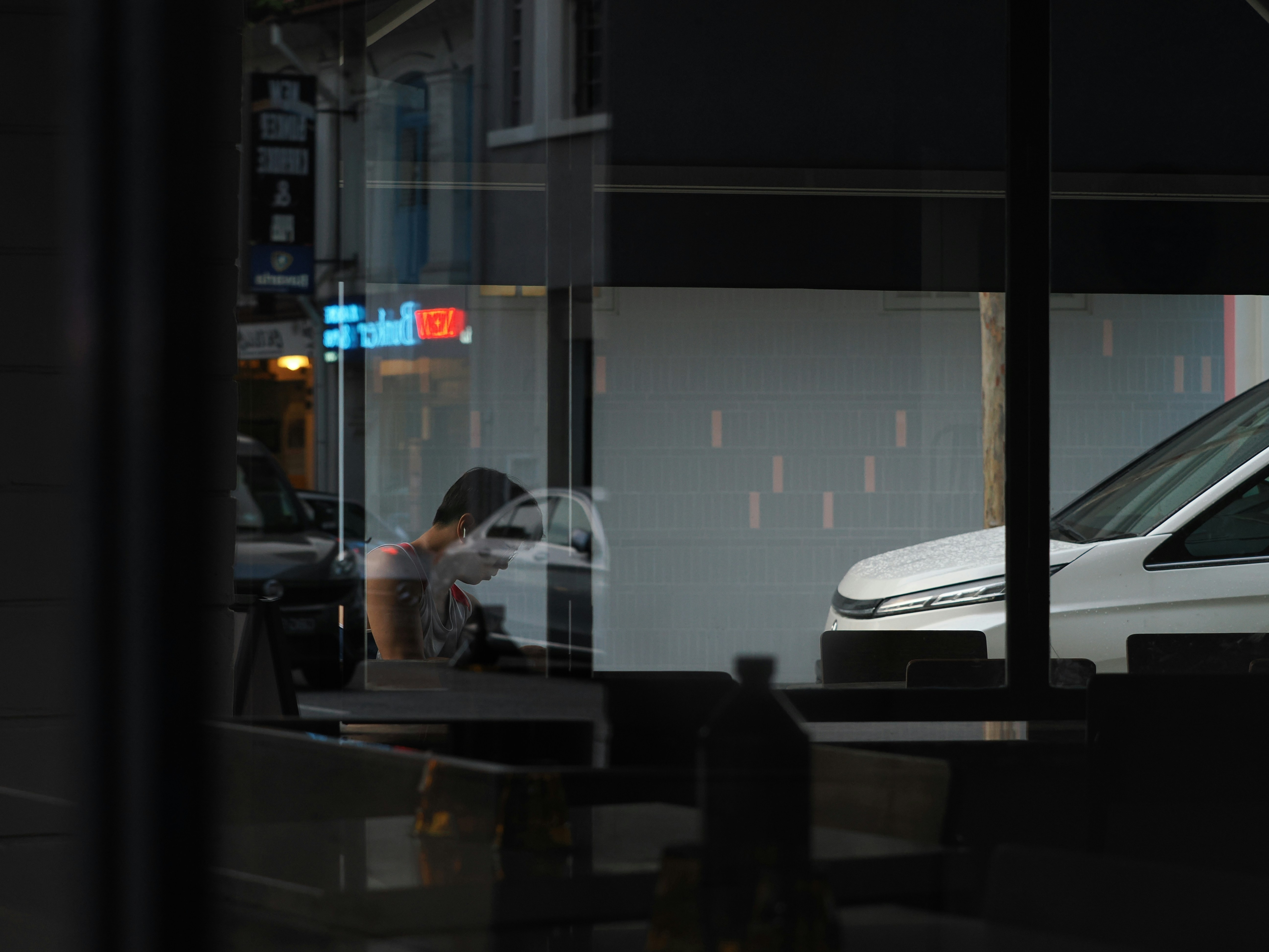 Silent Street, Reflected Face