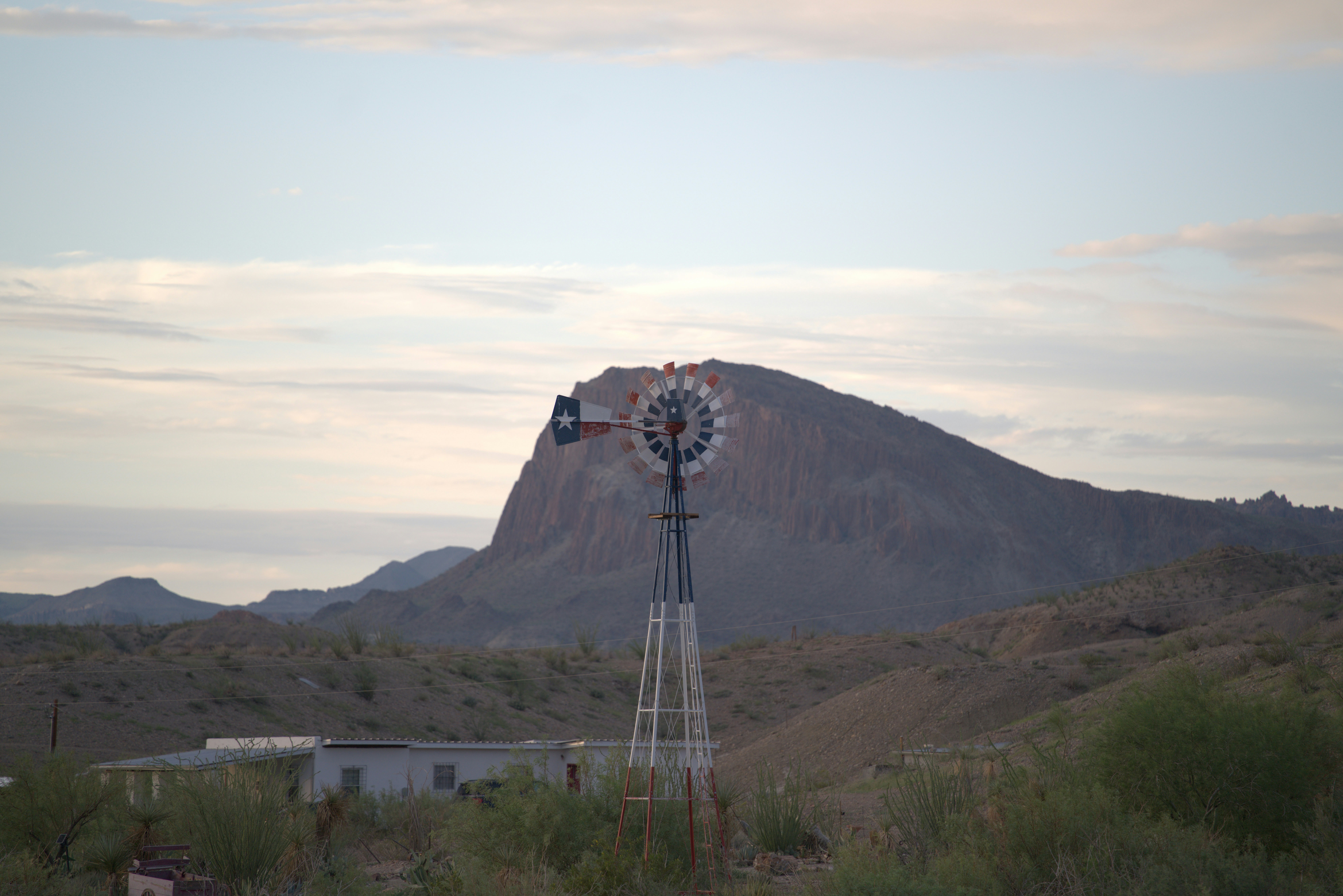 Desert Windmill Reverie
