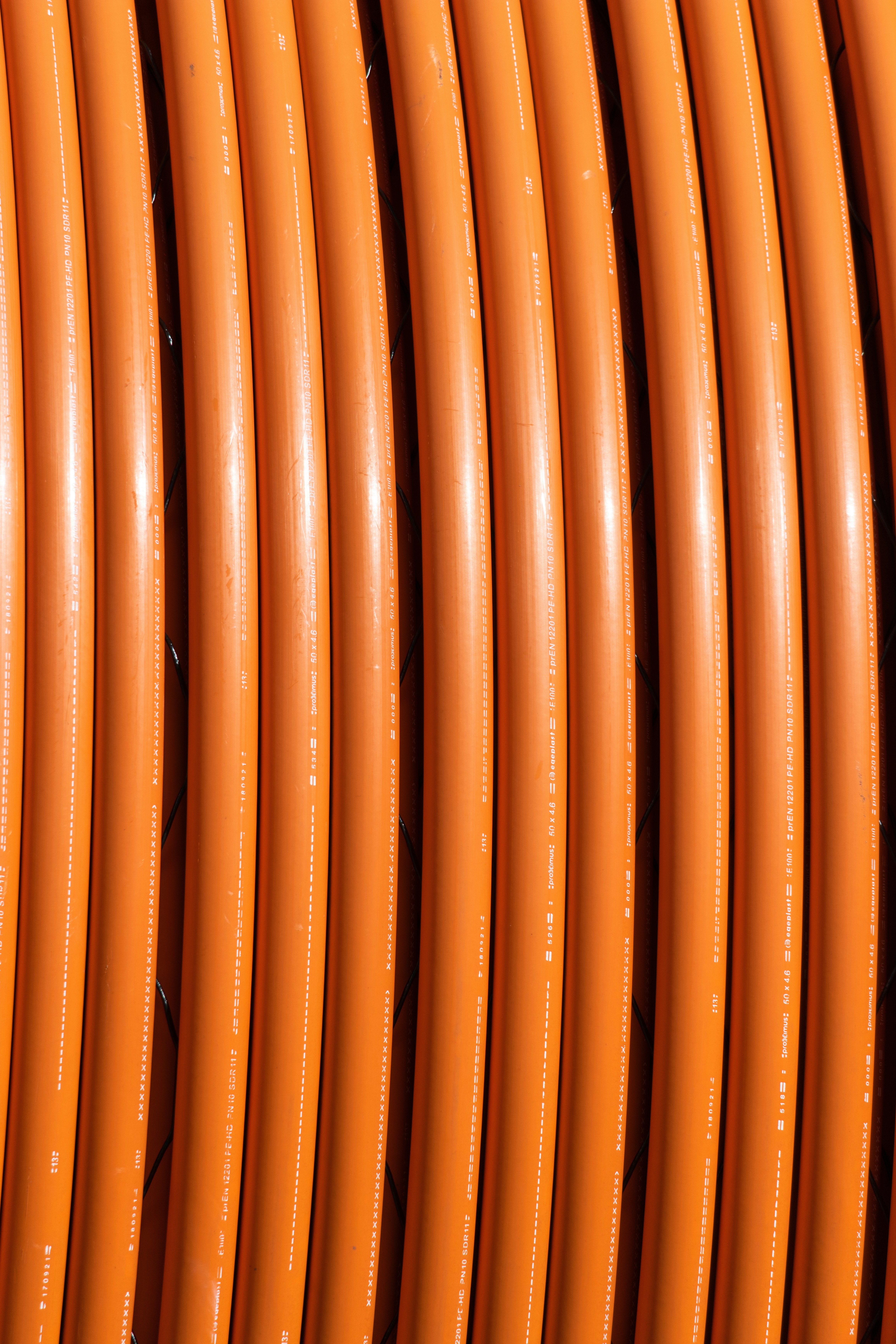 Orange Cable Corridors: Parallel Lines of Power
