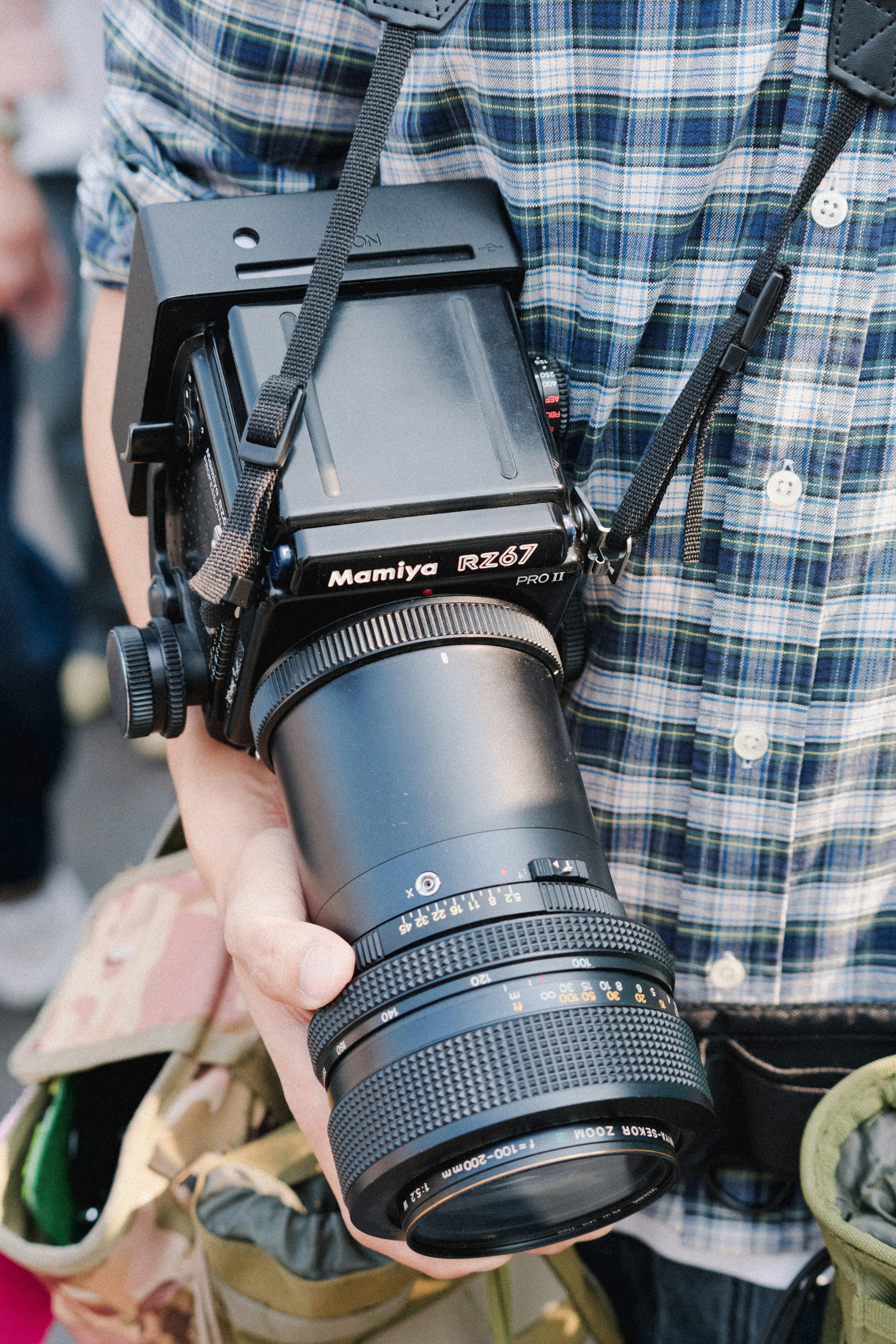 Mamiya Pro II in Hand: A Portrait of a Filmmaker’s Tool