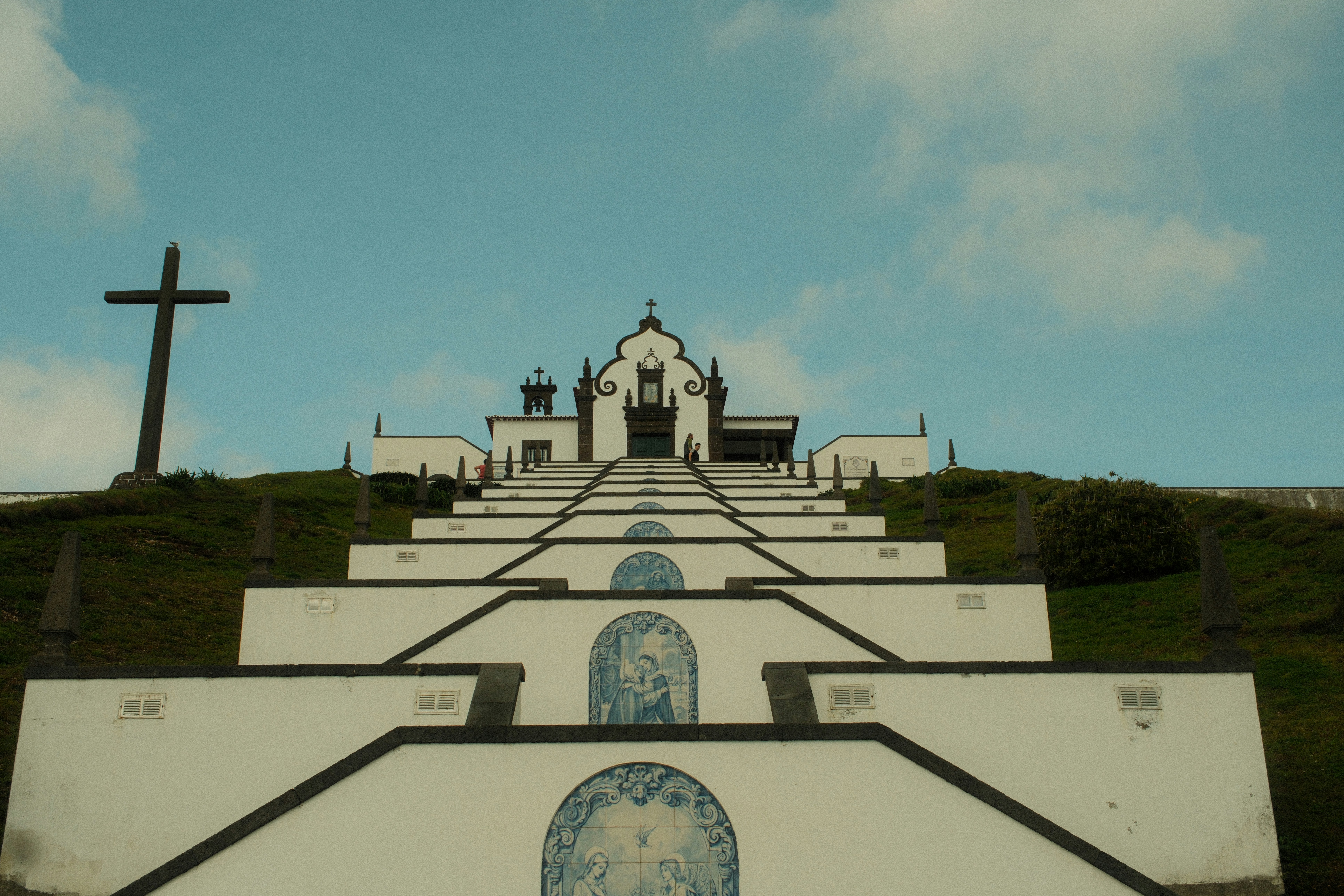Ascension of Steps: A Sacred Staircase toward the Sky