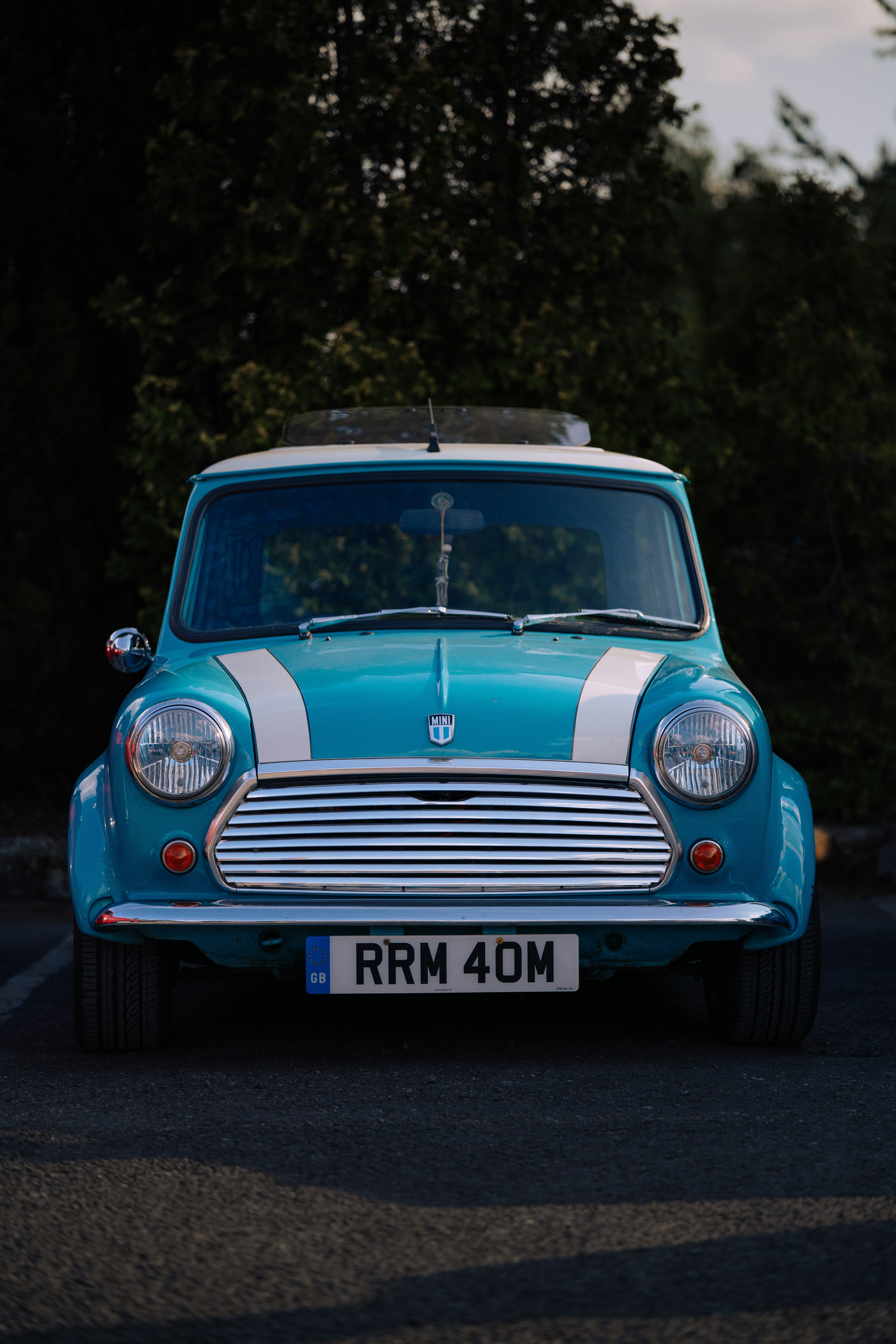 Turquoise Classic: Front-and-Center of a Vintage Mini