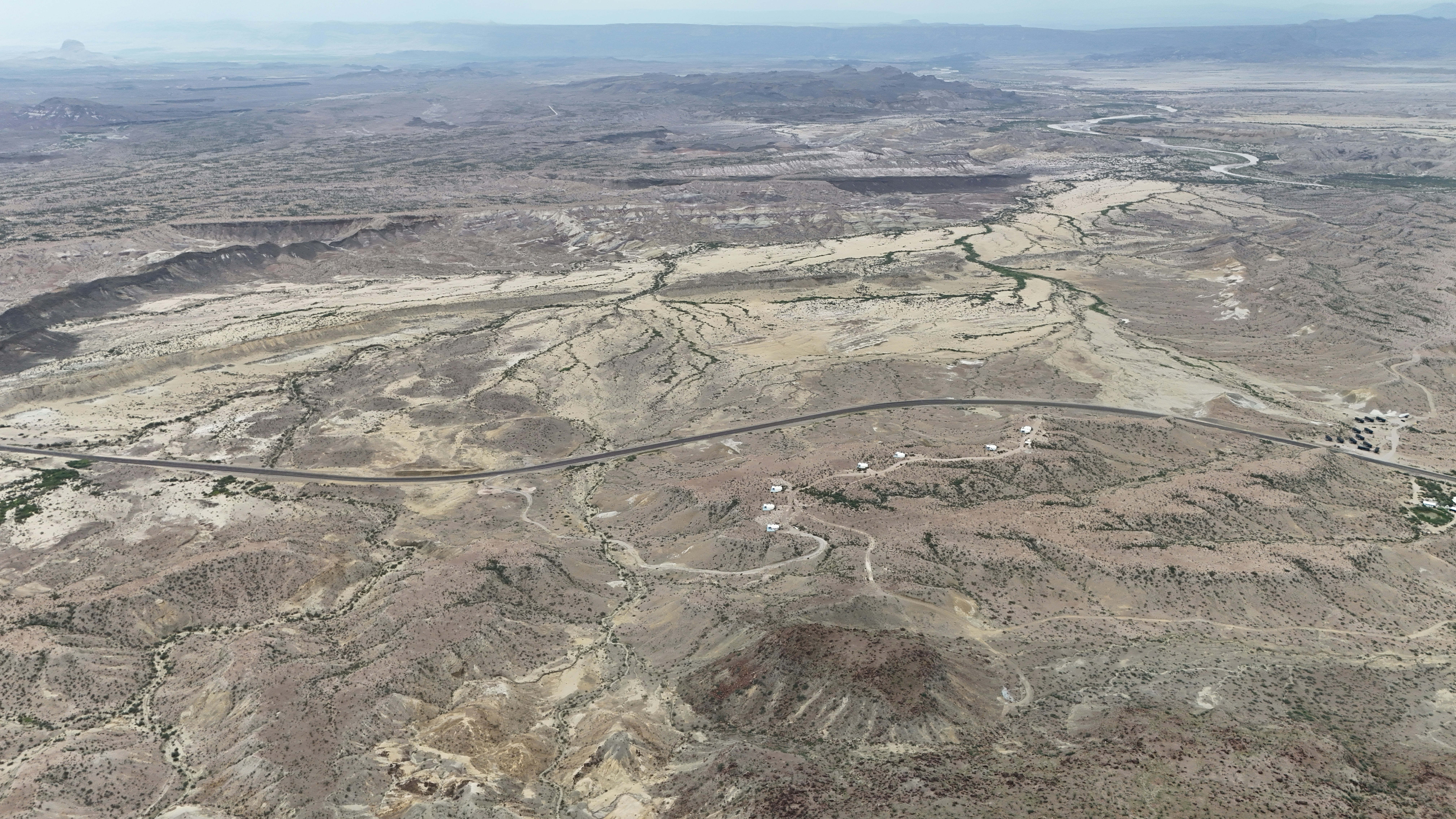 Crossroads of Canvassed Earth: Aerial Winding Ridges