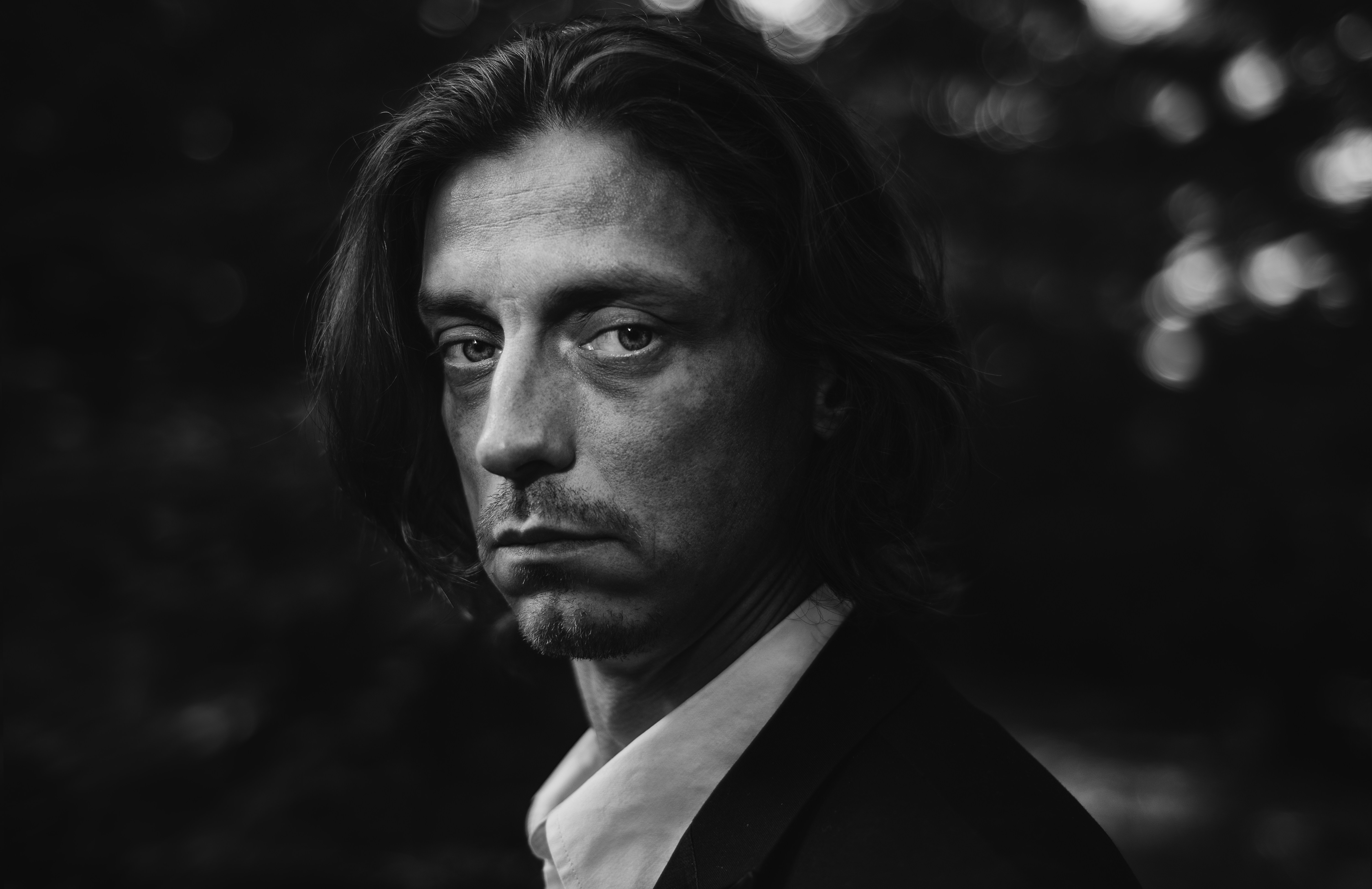 Midnight Attitude: A Subtle Portrait in Shadows