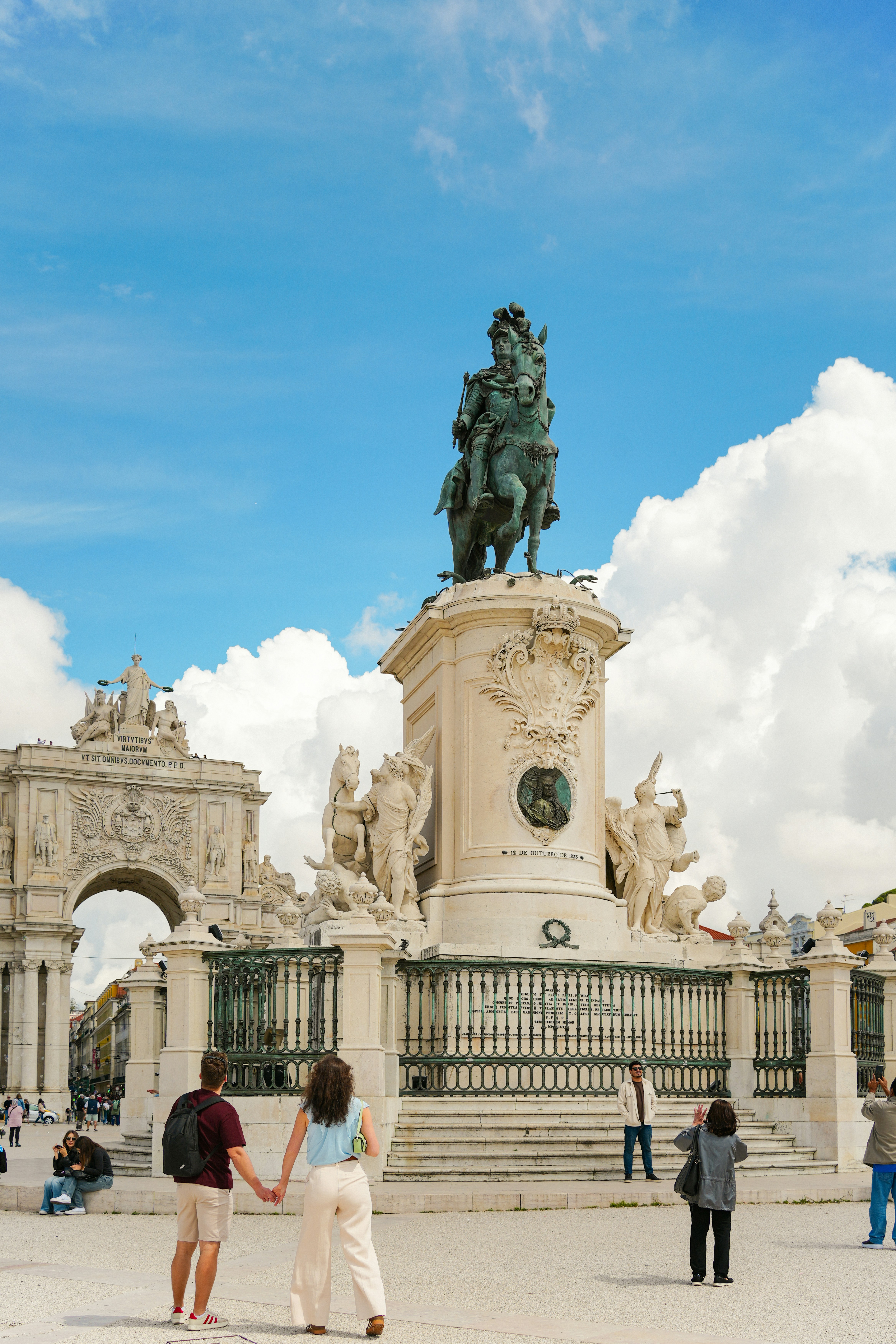 Equestrian Monument at the Arch: Guardians of the Square