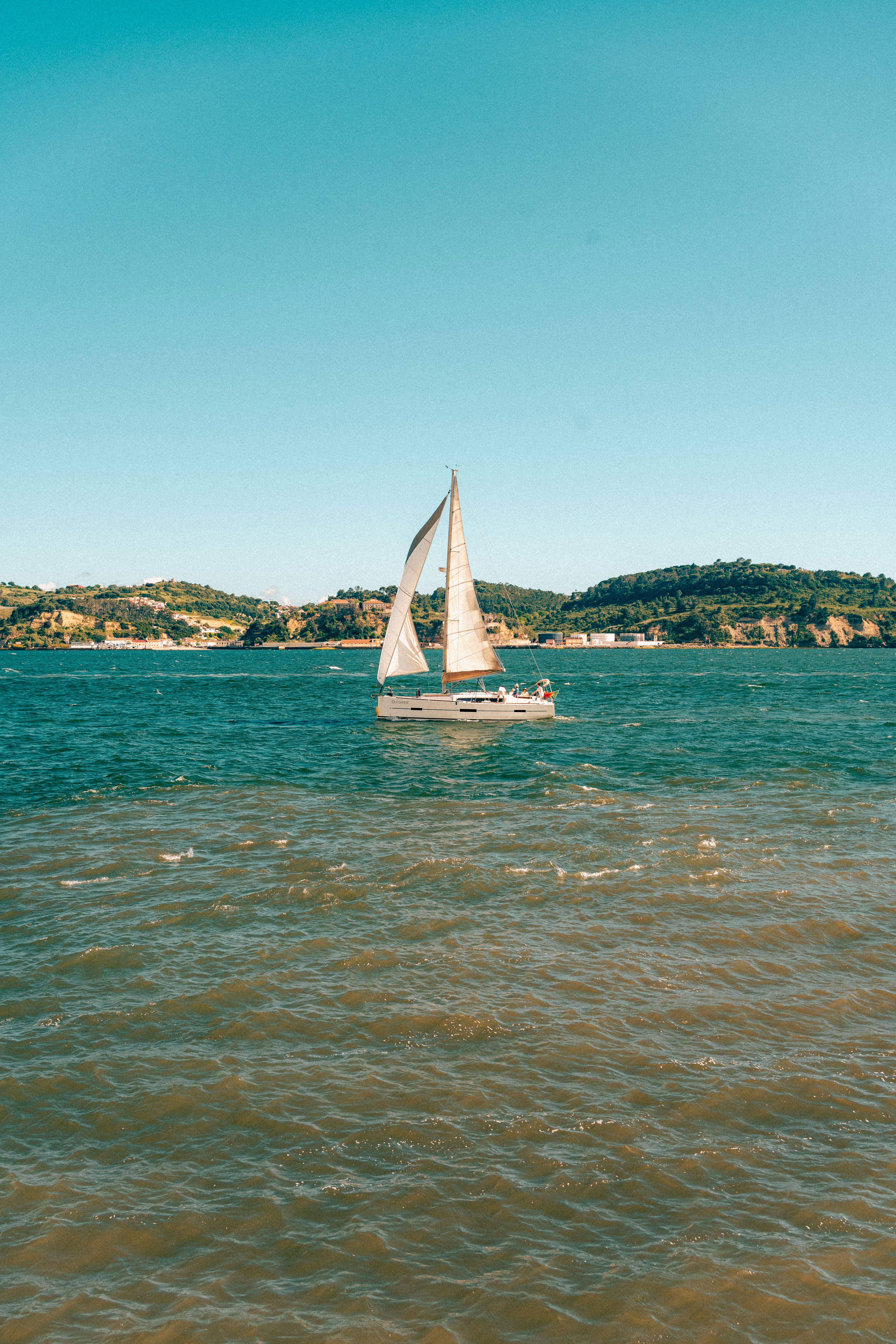 Sailboat on a Blue Horizon