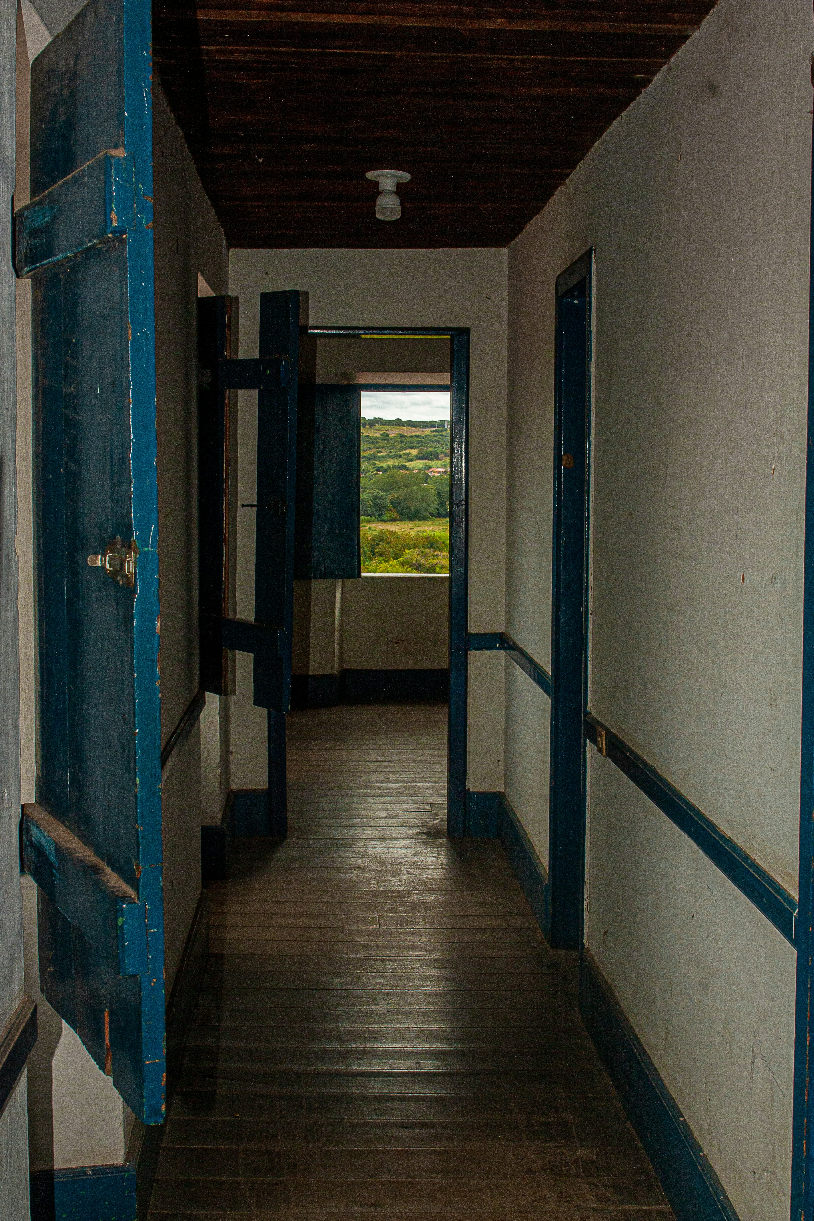 End of the Hall: Quiet Window to the World Beyond