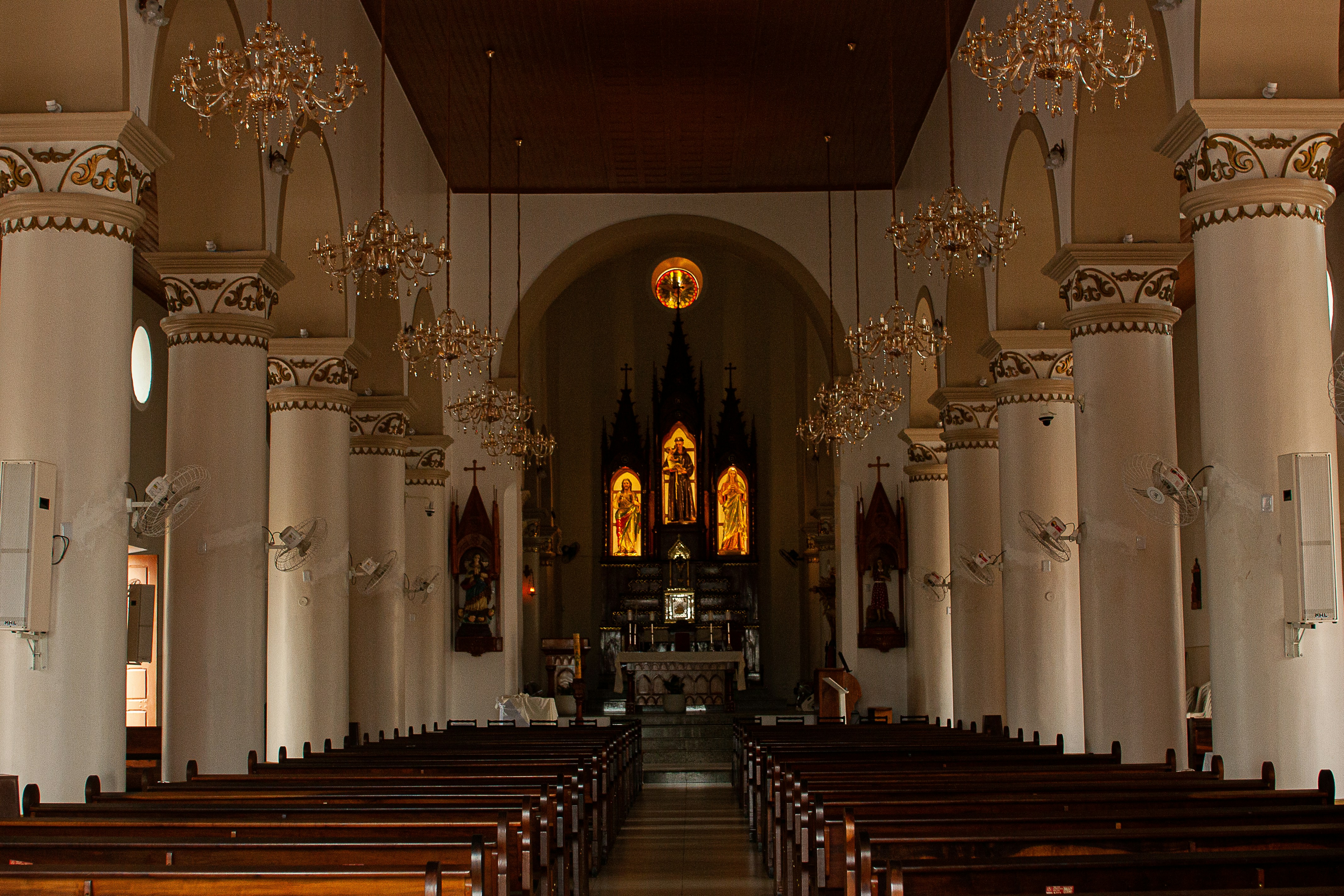 Aisle to the Altar: Sacred Silence Beneath the Chandeliers