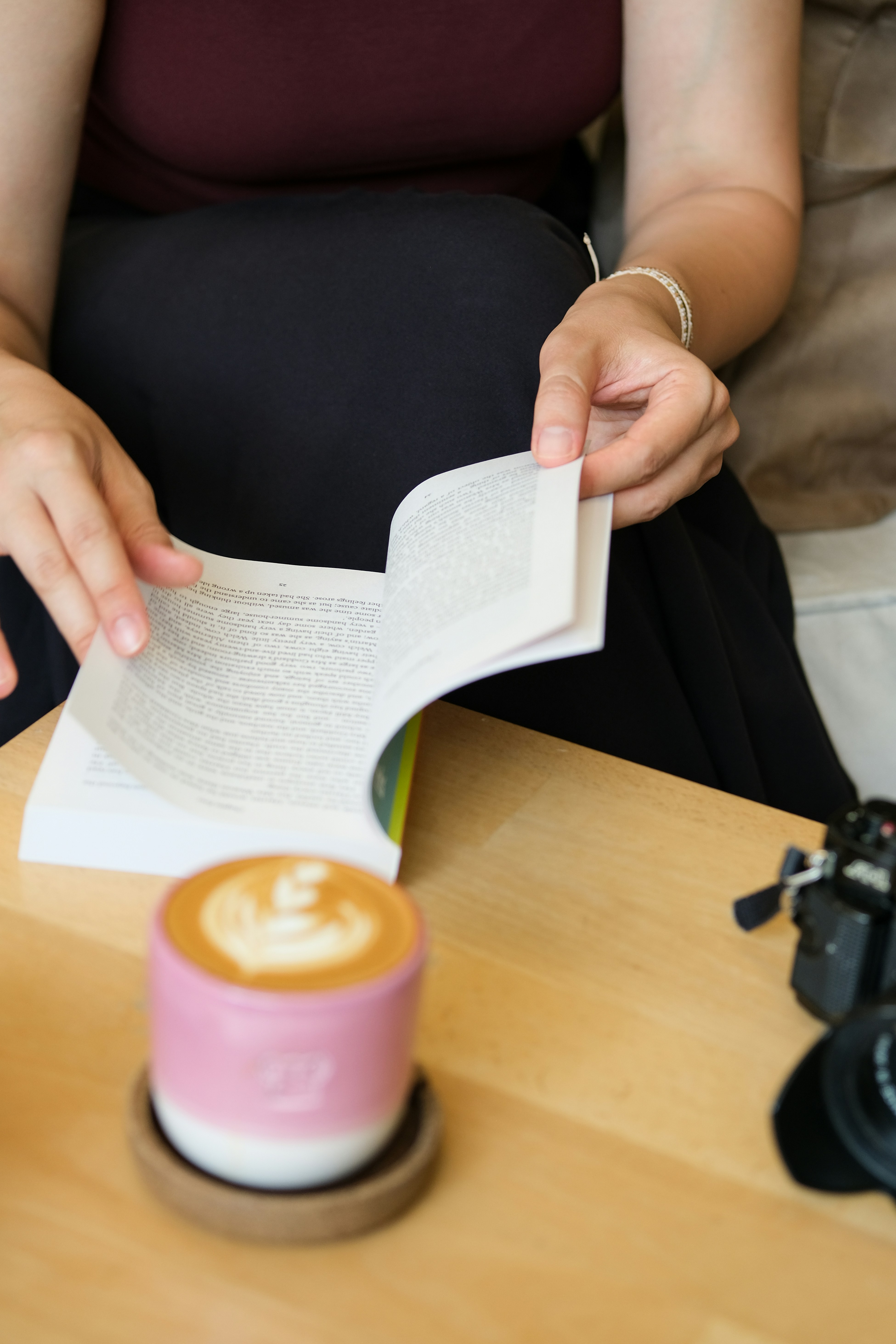 Reading Break: A Quiet Moment With Coffee and Camera