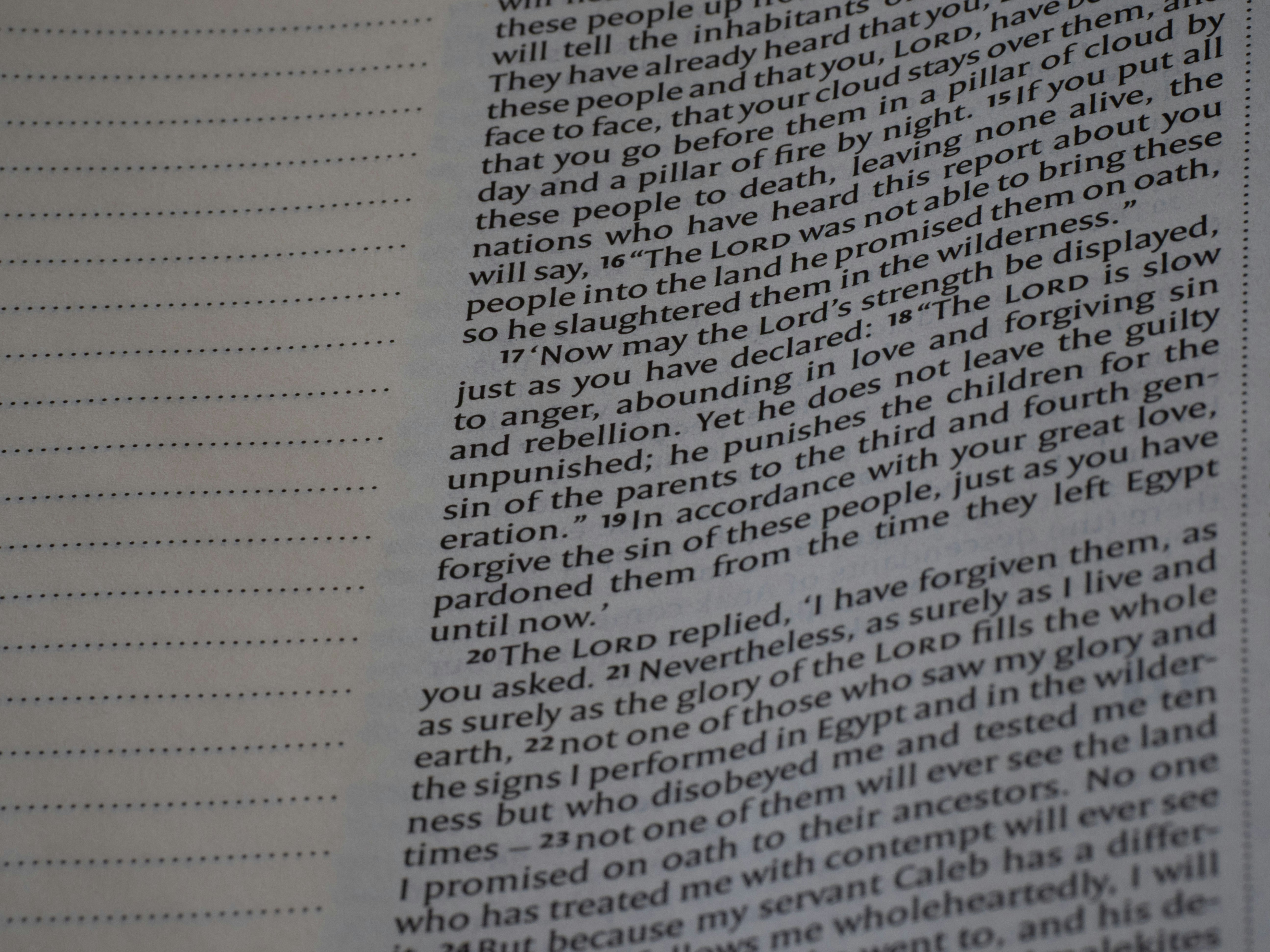Close-up of densely packed text on printed pages with visible margins and ruled lines, conveying a study-like page from a book or document. This is a photographic capture of print on paper.
