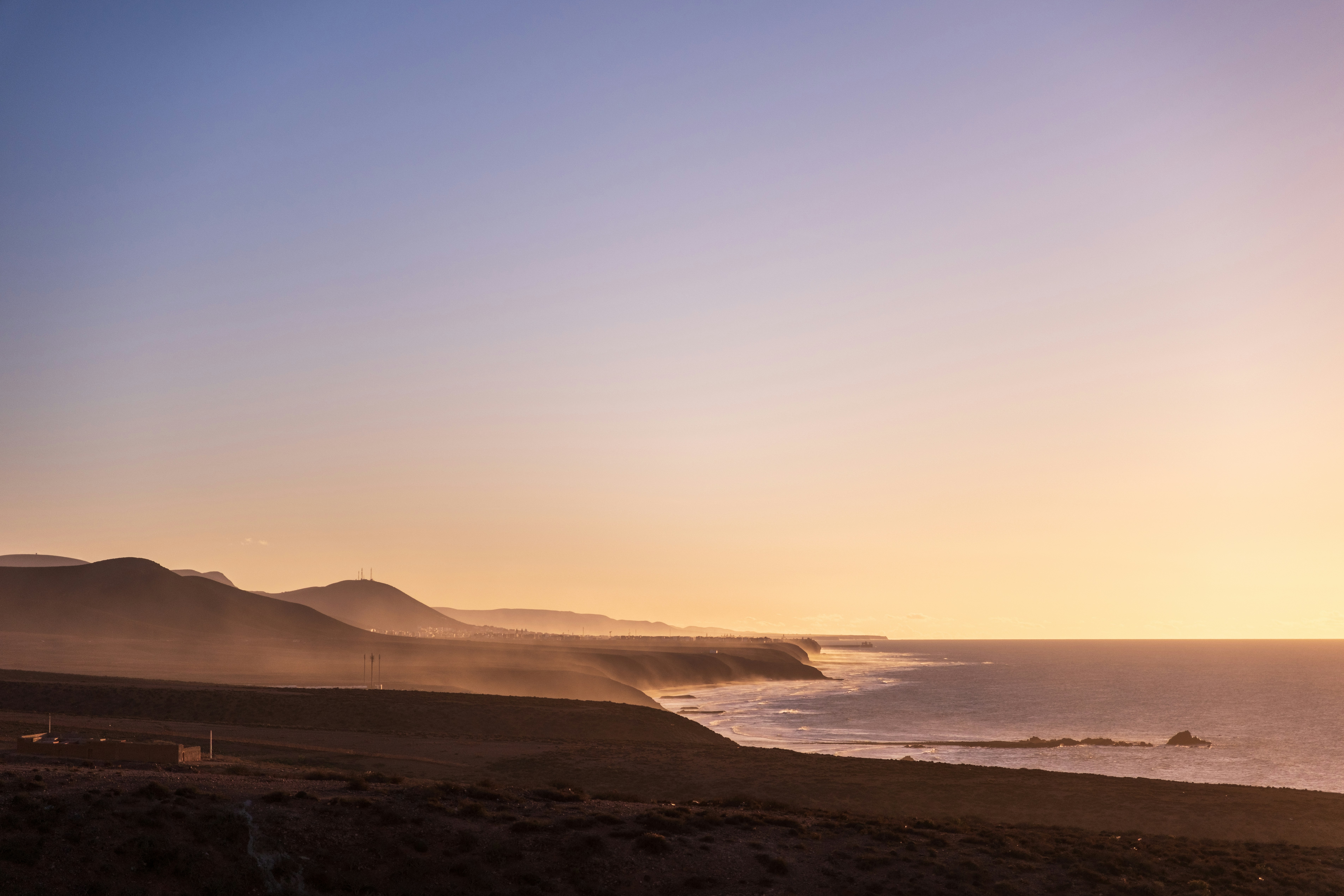 Dusk Over the Velvet Coast
