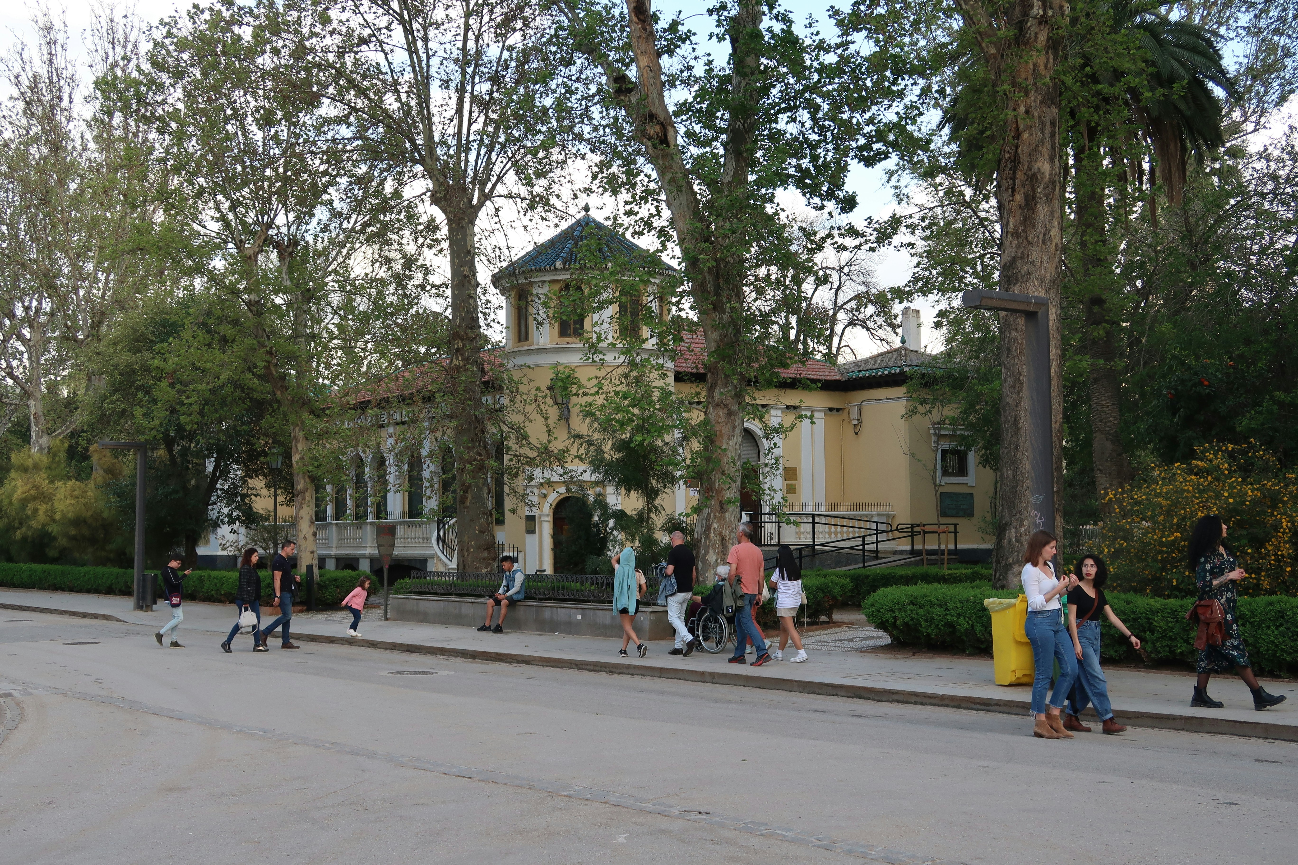 Walkway Pulse: Students and Pedestrians in a Quiet Campus Courtyard