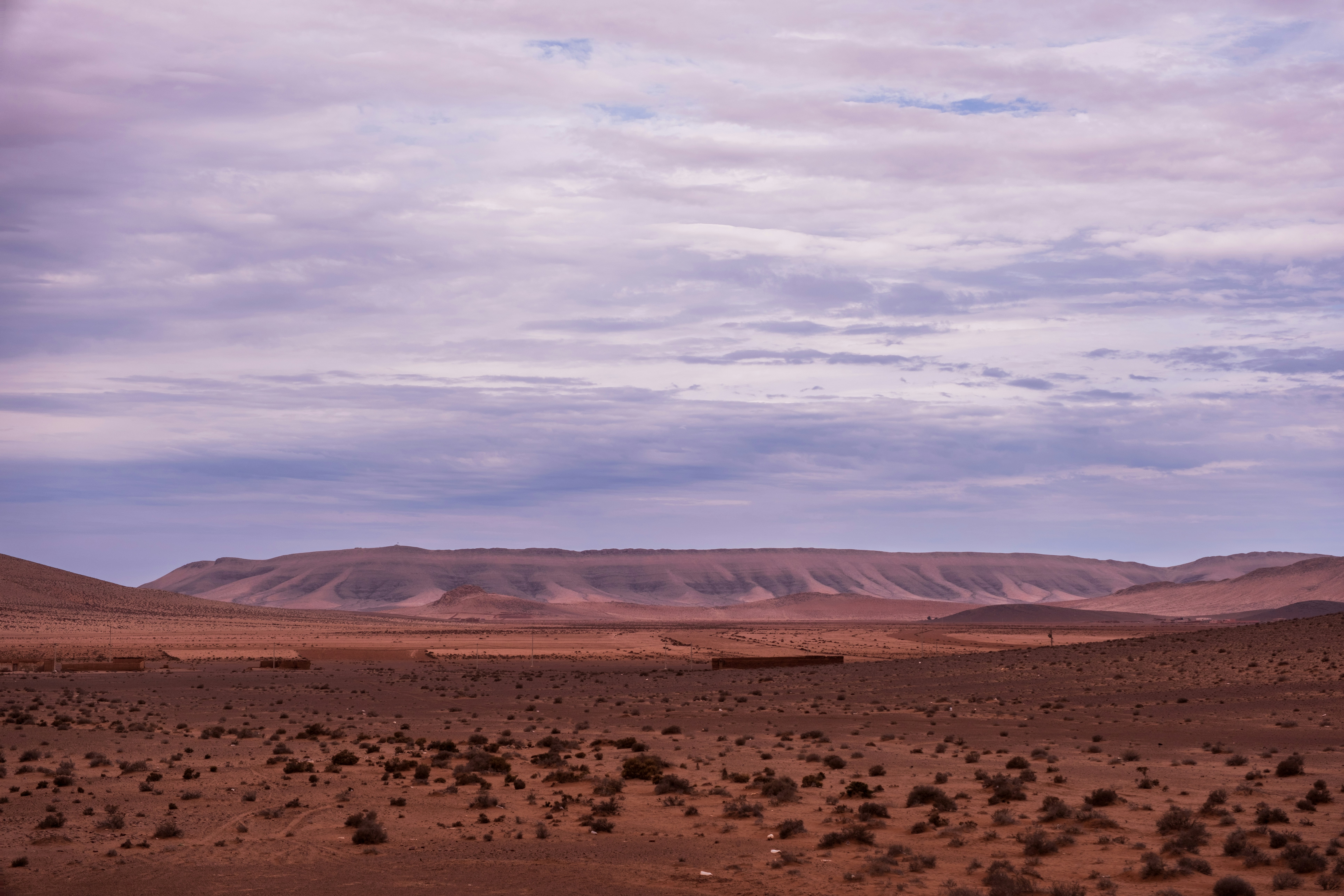 Dunes at Dusk: Quiet Ridge Under a Lavender Sky