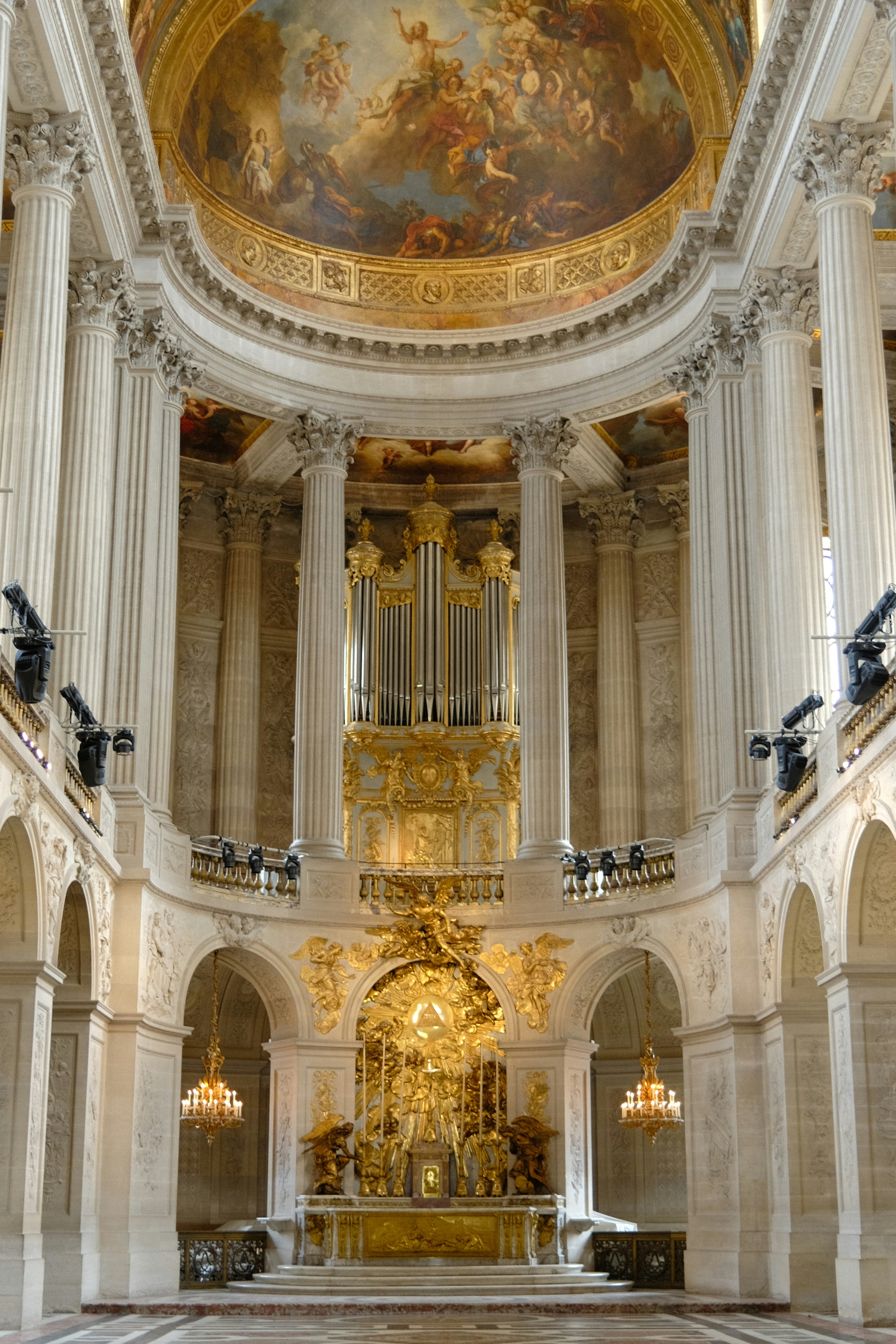 Golden Altar Reverie under a Painted Dome