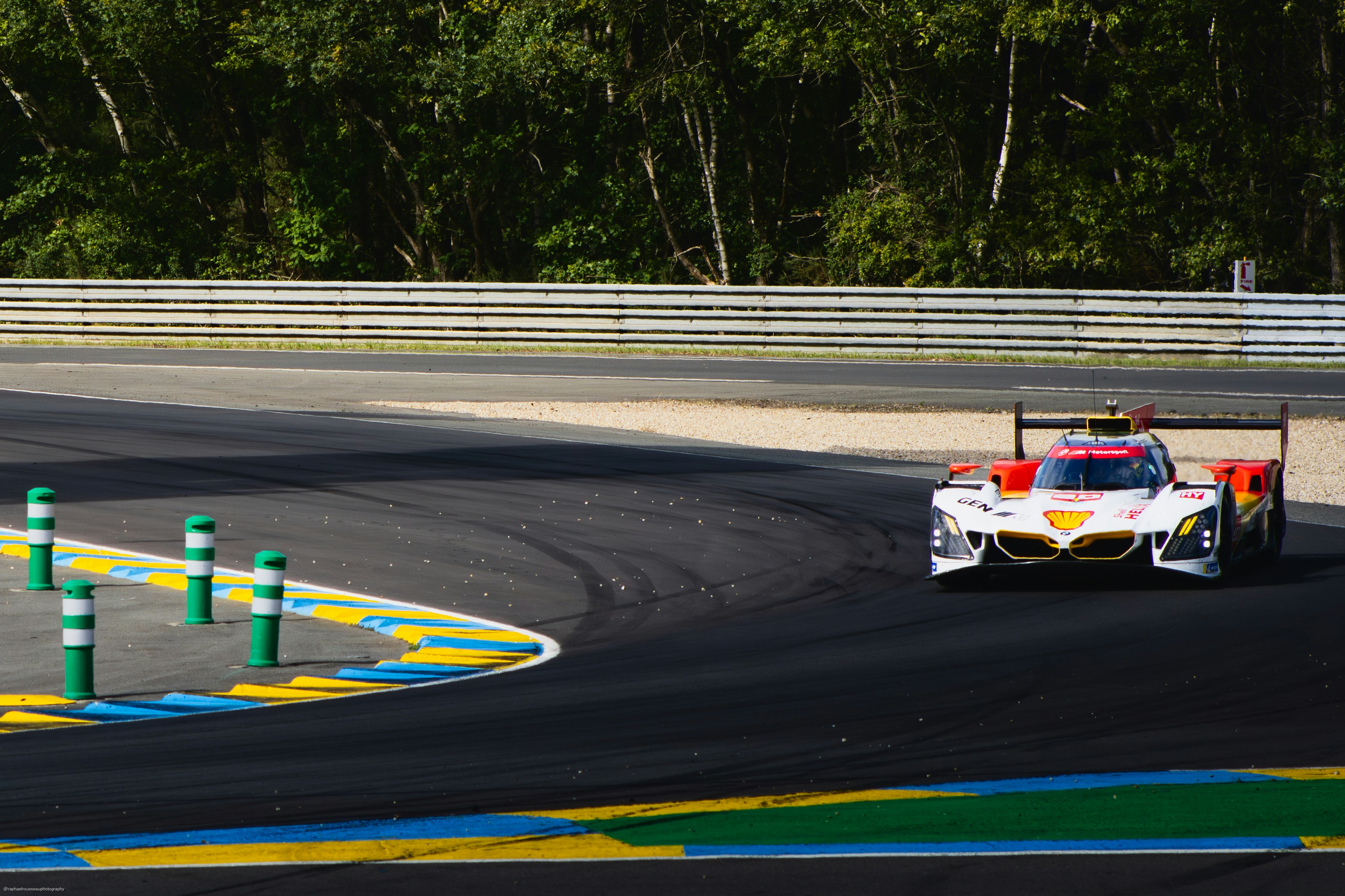 Lightning on the Curve: a Race Car Punches Through the Turn