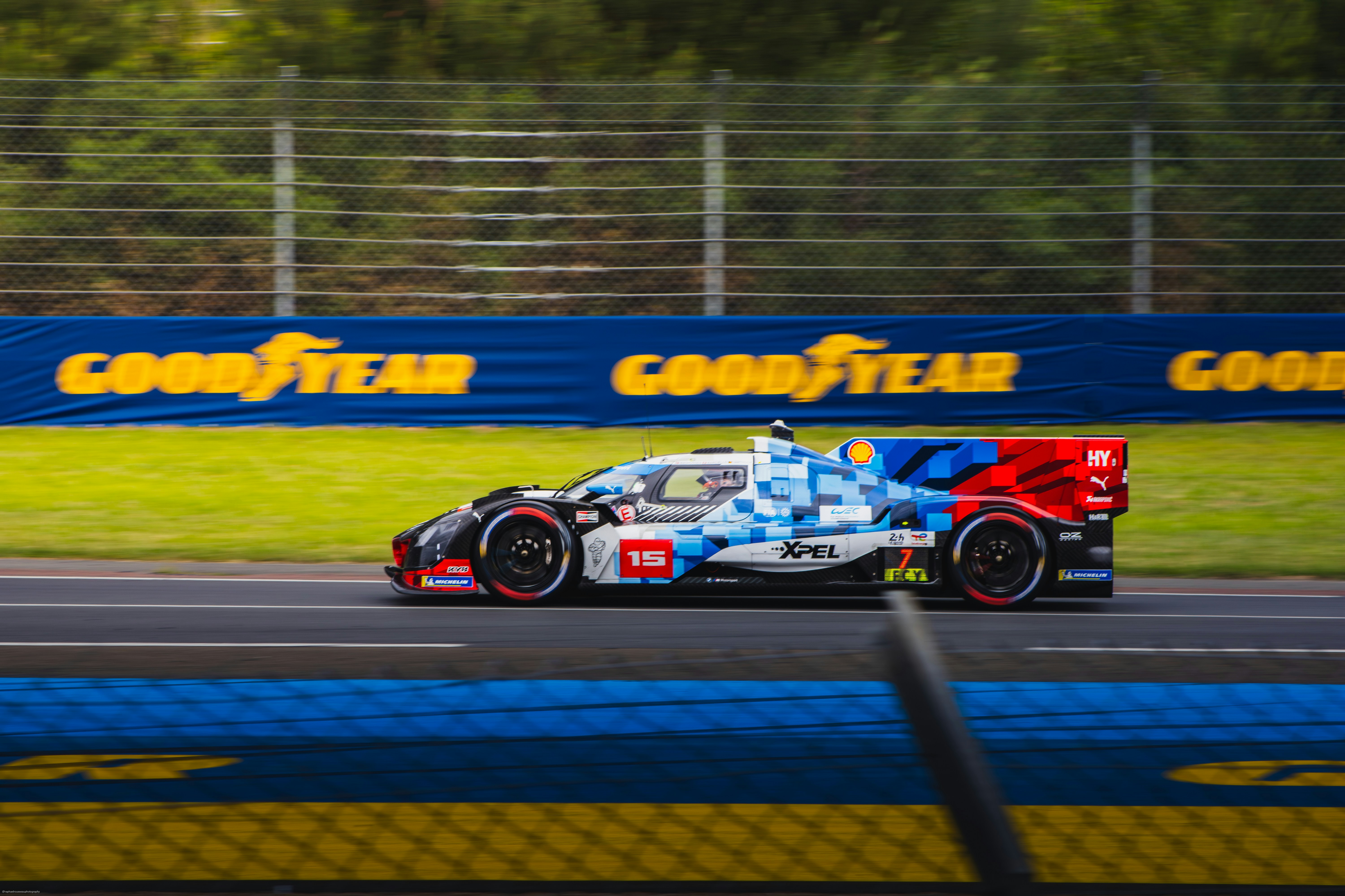 Speed Veil: Blue Force at the Goodyear Circuit