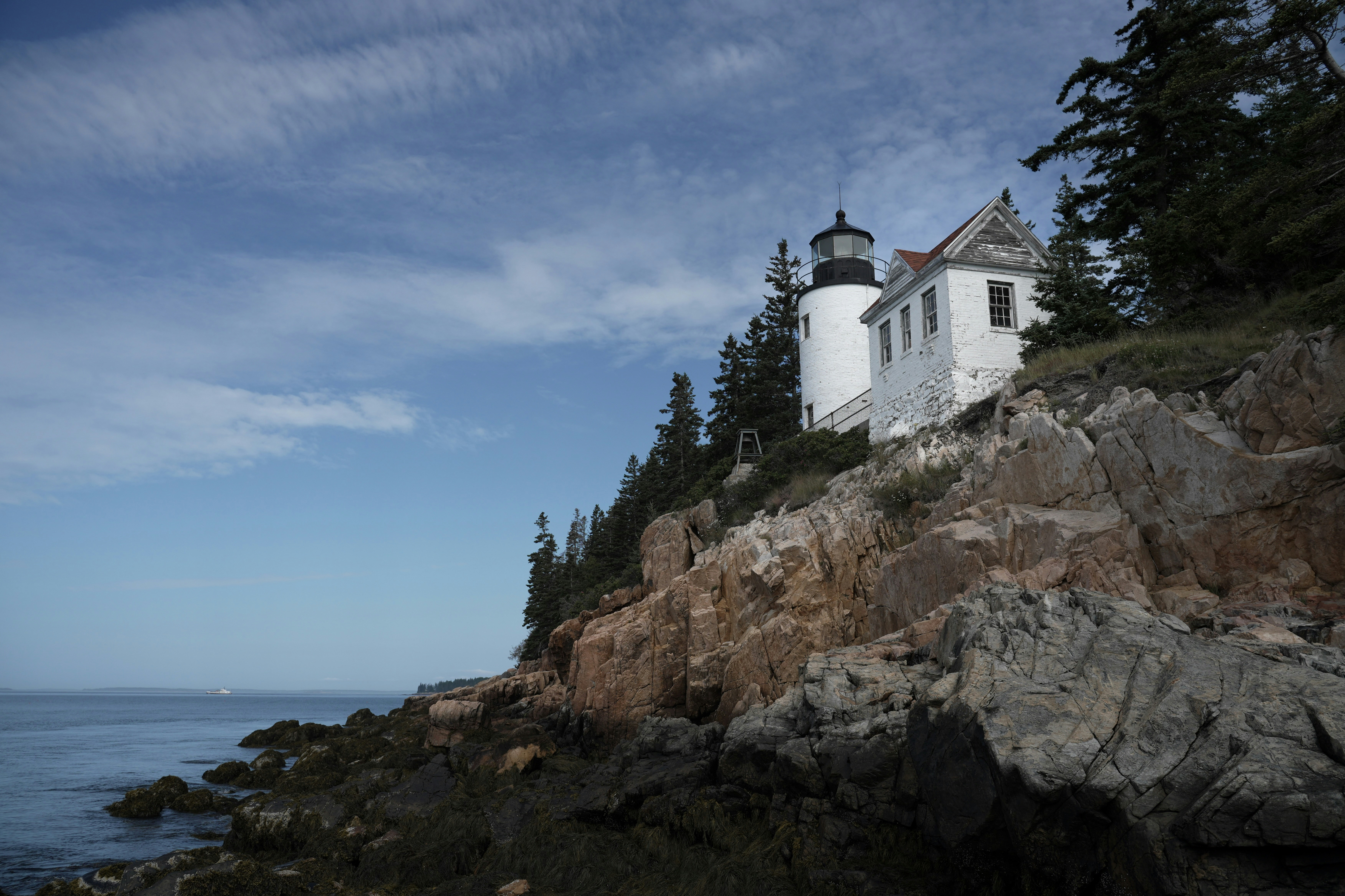 Lighthouse Sentinel Over Ocean Cliffs
