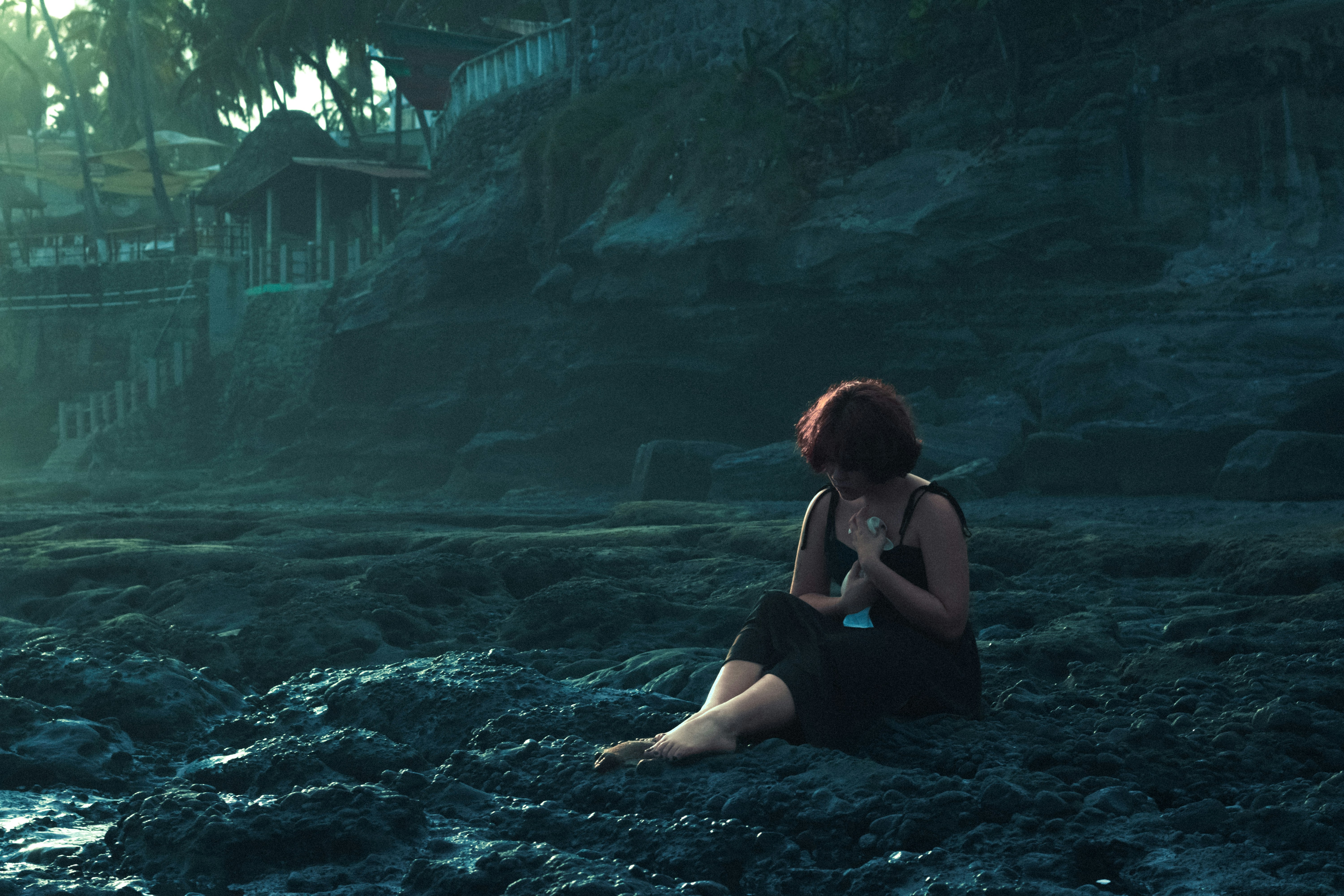 Solitary Moment on the Tidal Ridge