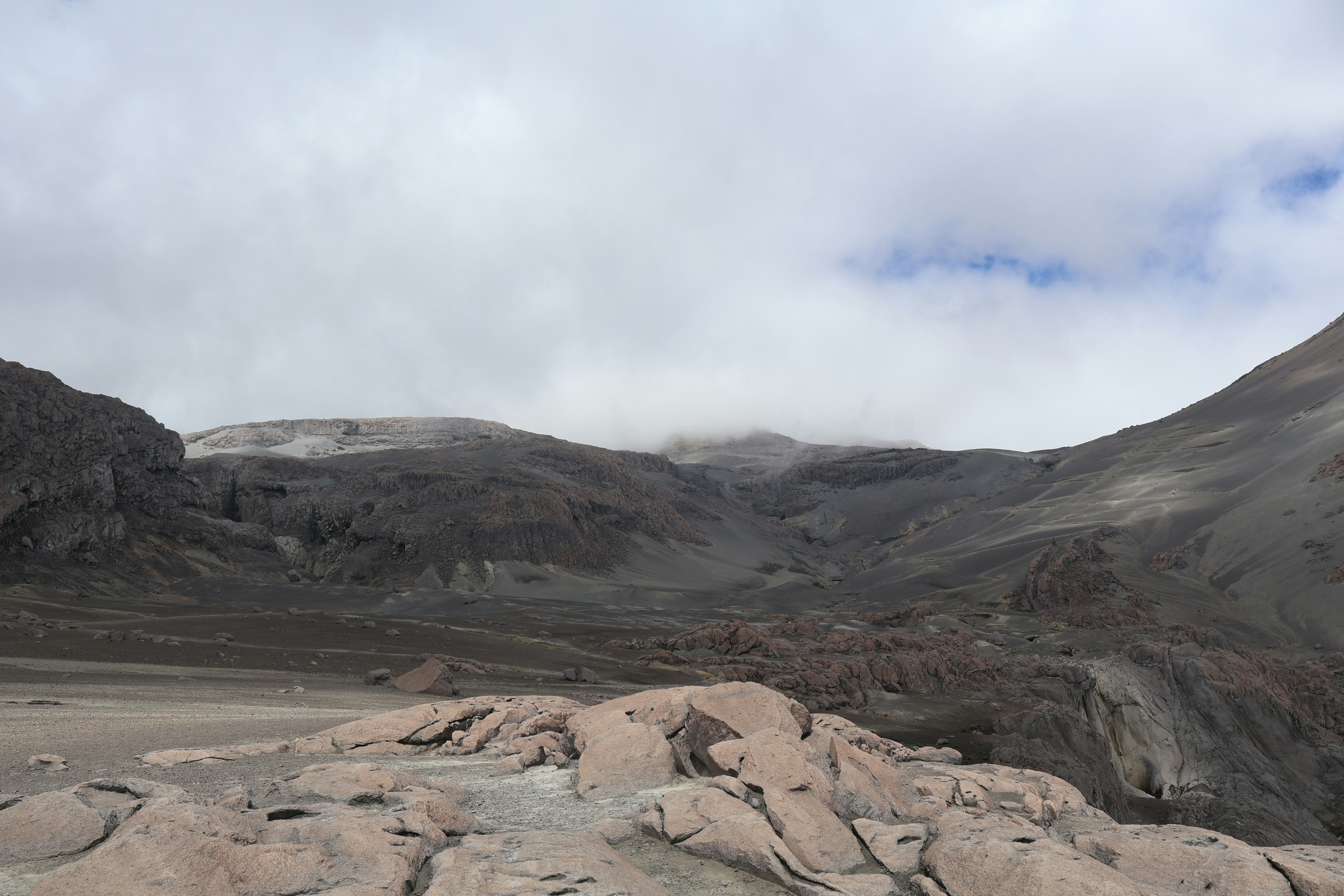 Rifted Plain Beneath a Veiled Sky