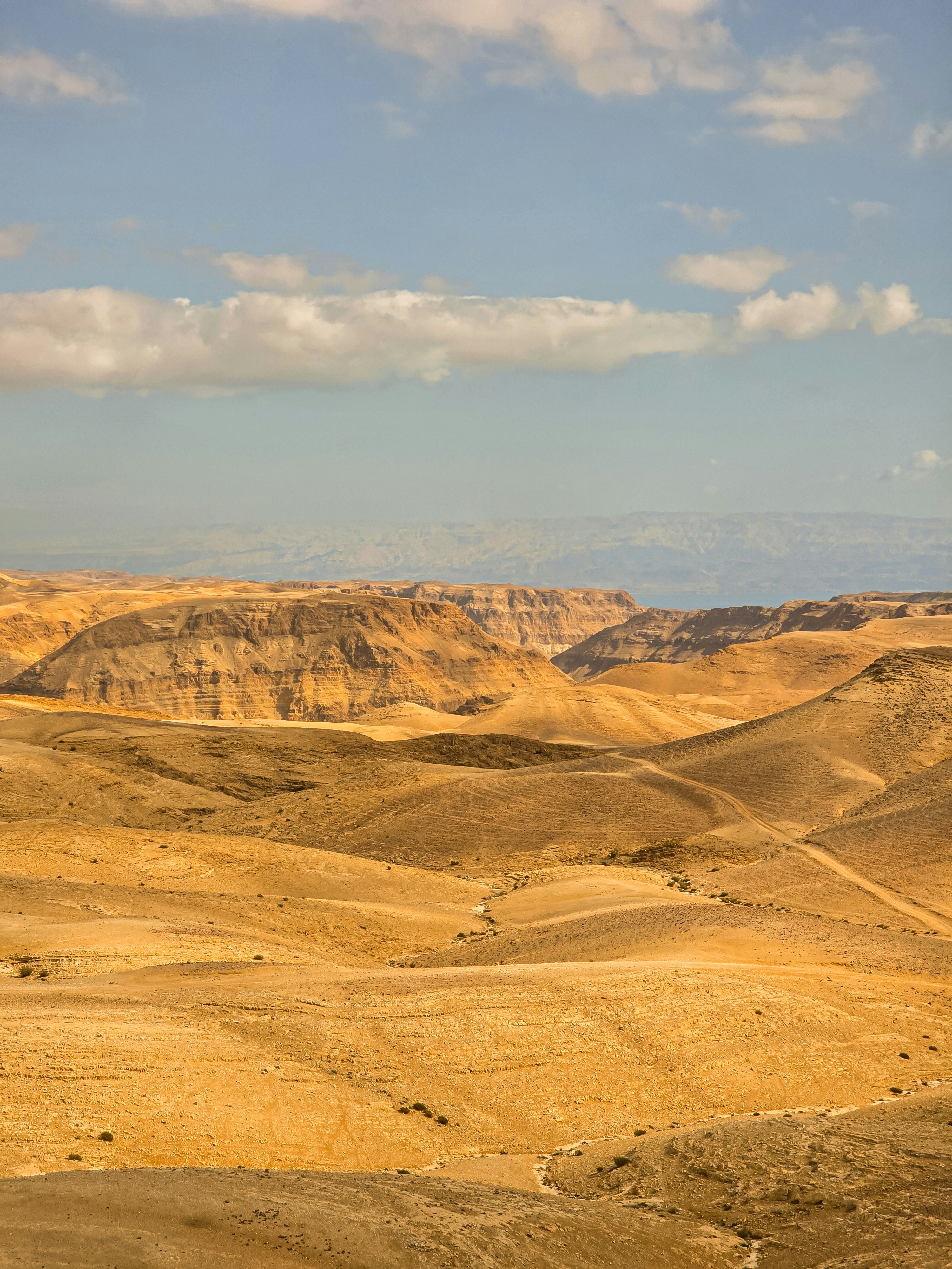 Desert Hills Under a Wide Sky
