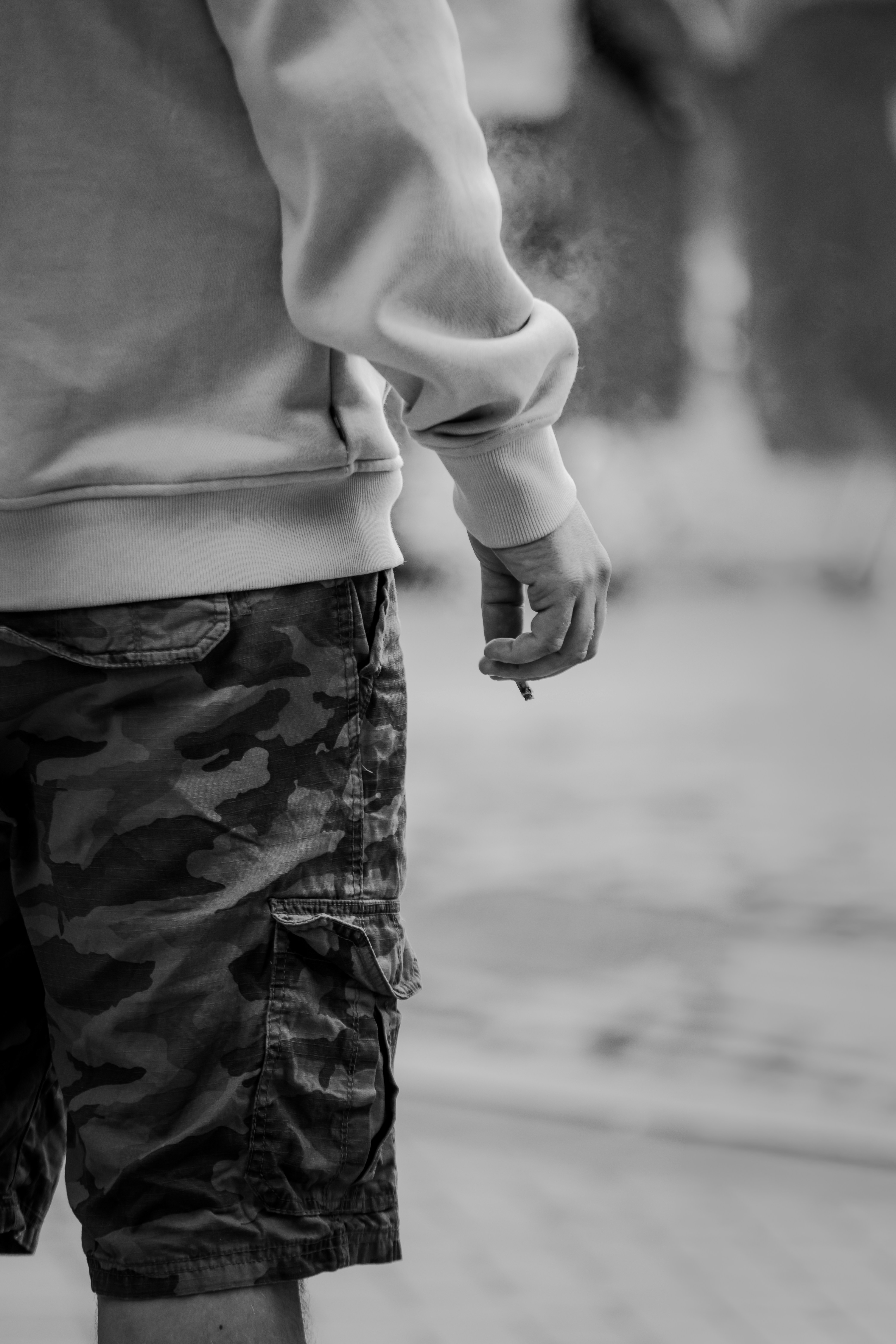 Between Threads and Dust: A Quiet Moment in Camouflage