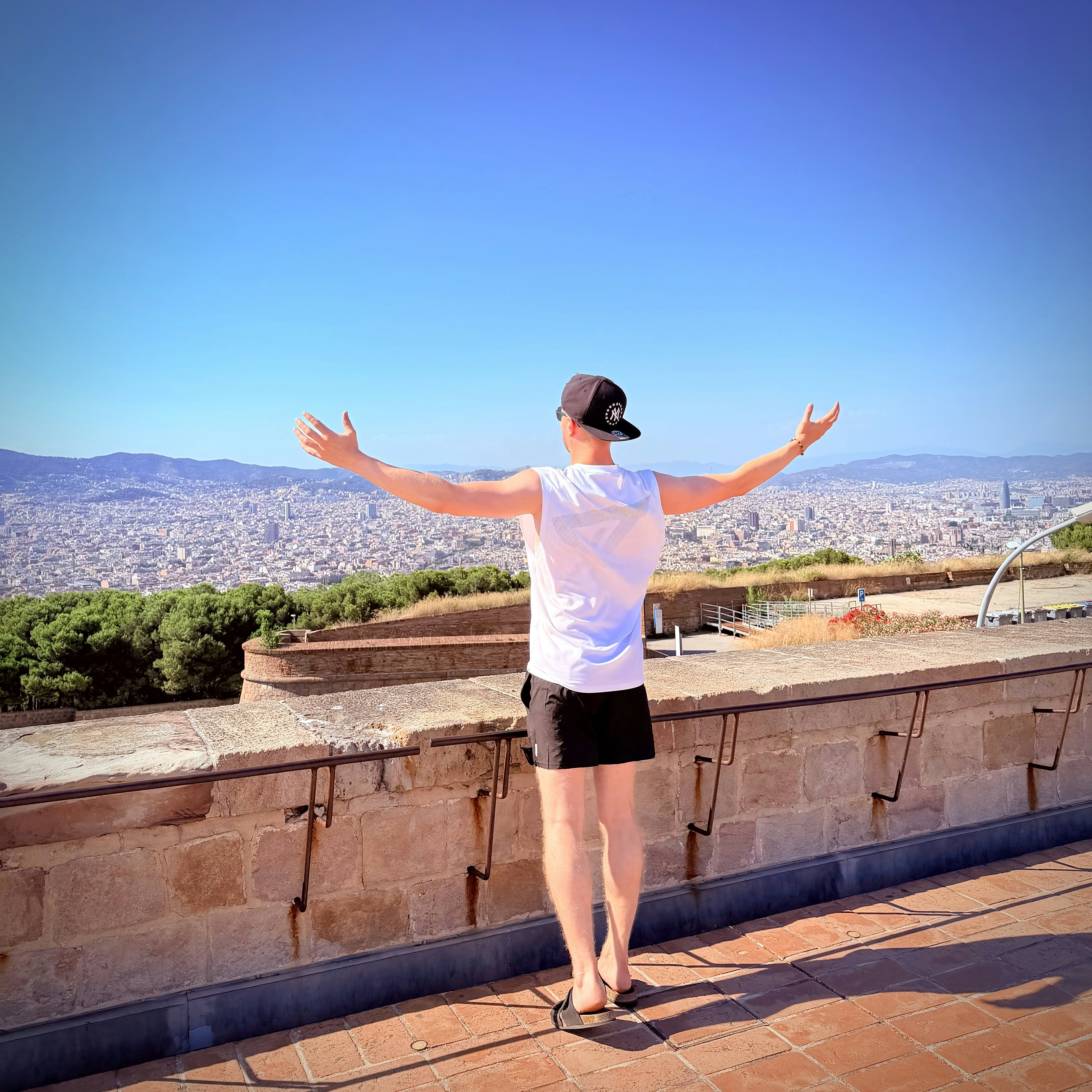 Open Arms Above the Panorama