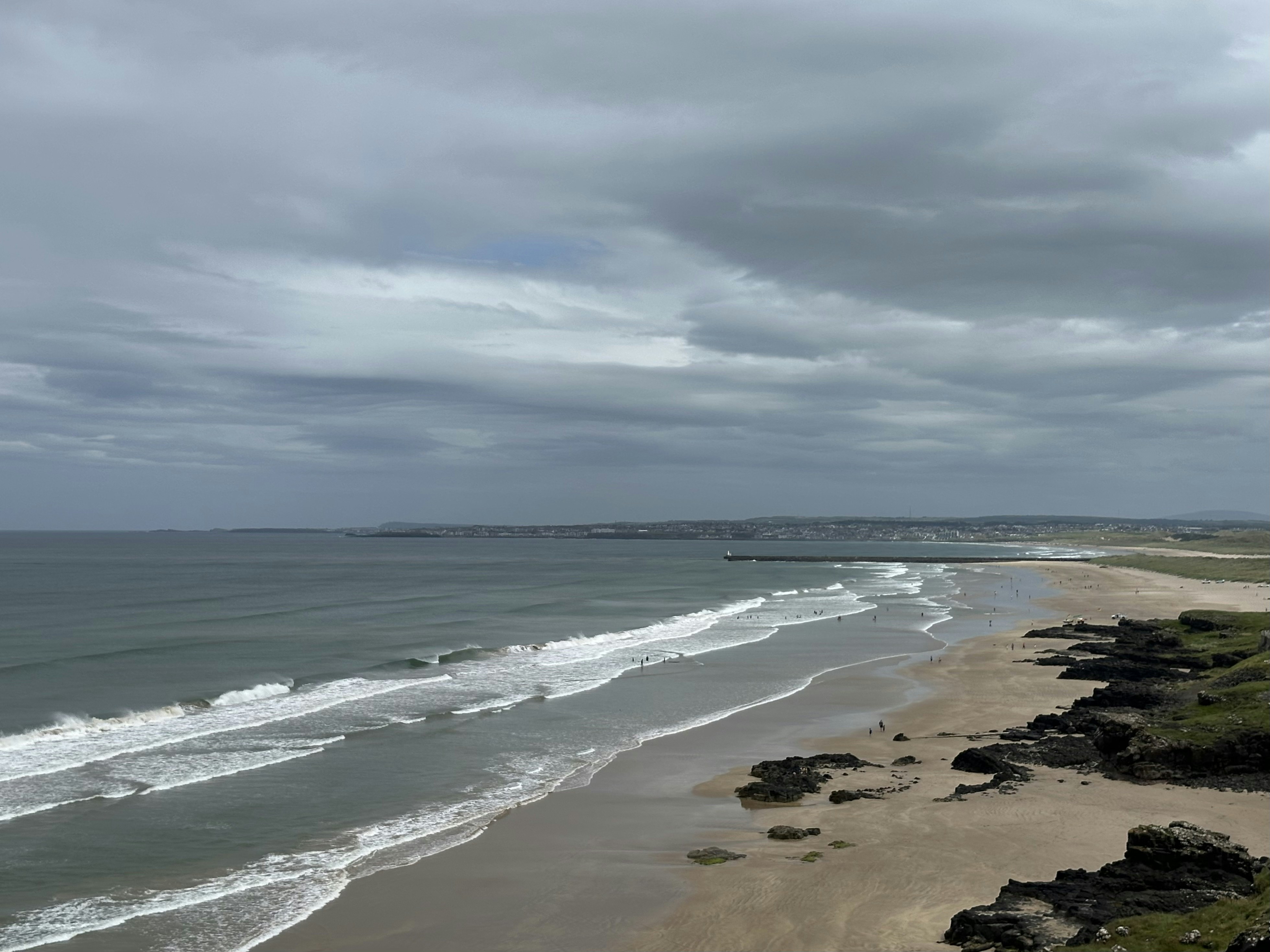 Horizon Whisper: A Quiet Shore under Broad Skies