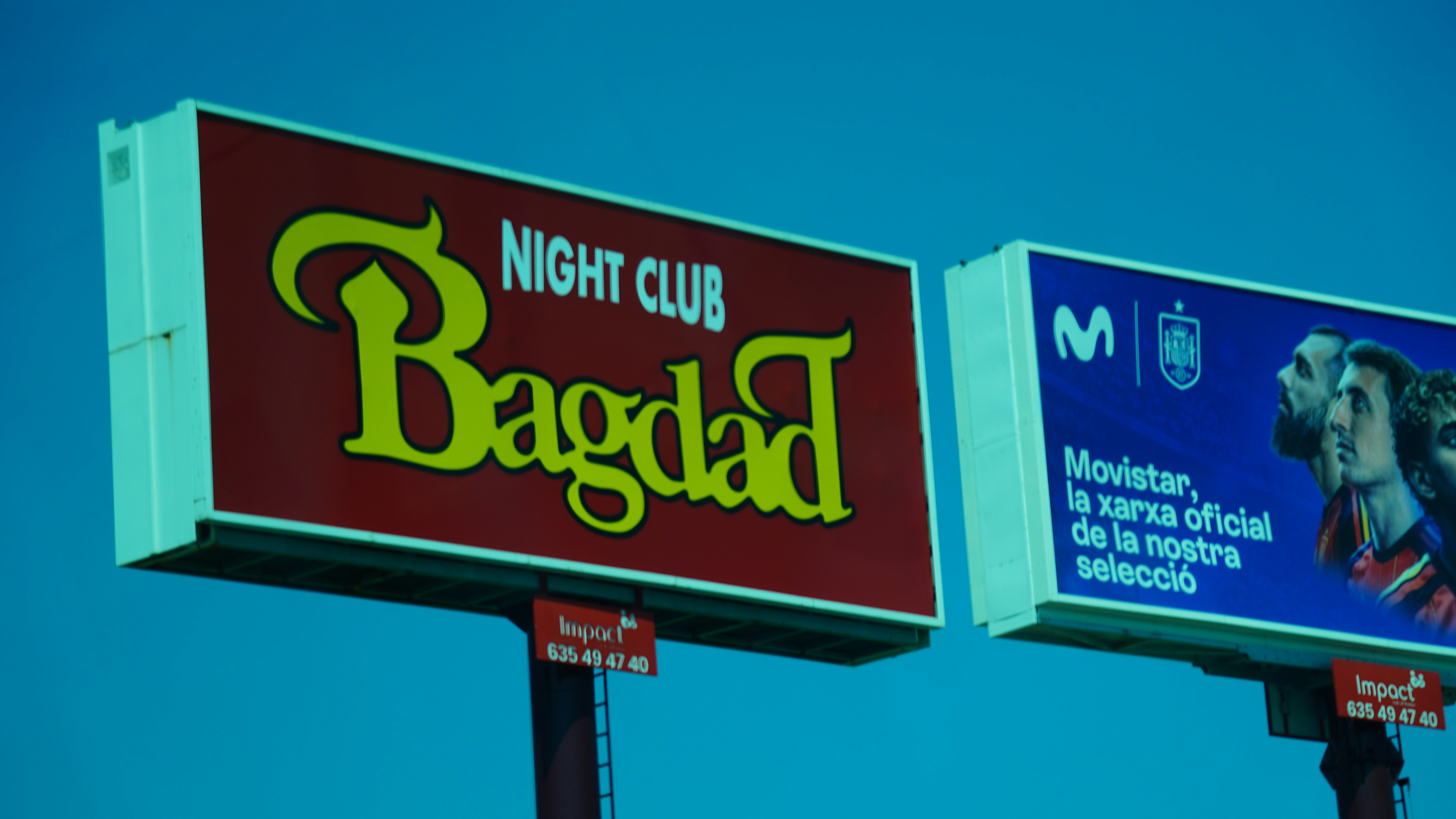 Night Club Bagdad: Neon Nostalgia on a Sunny Skyline