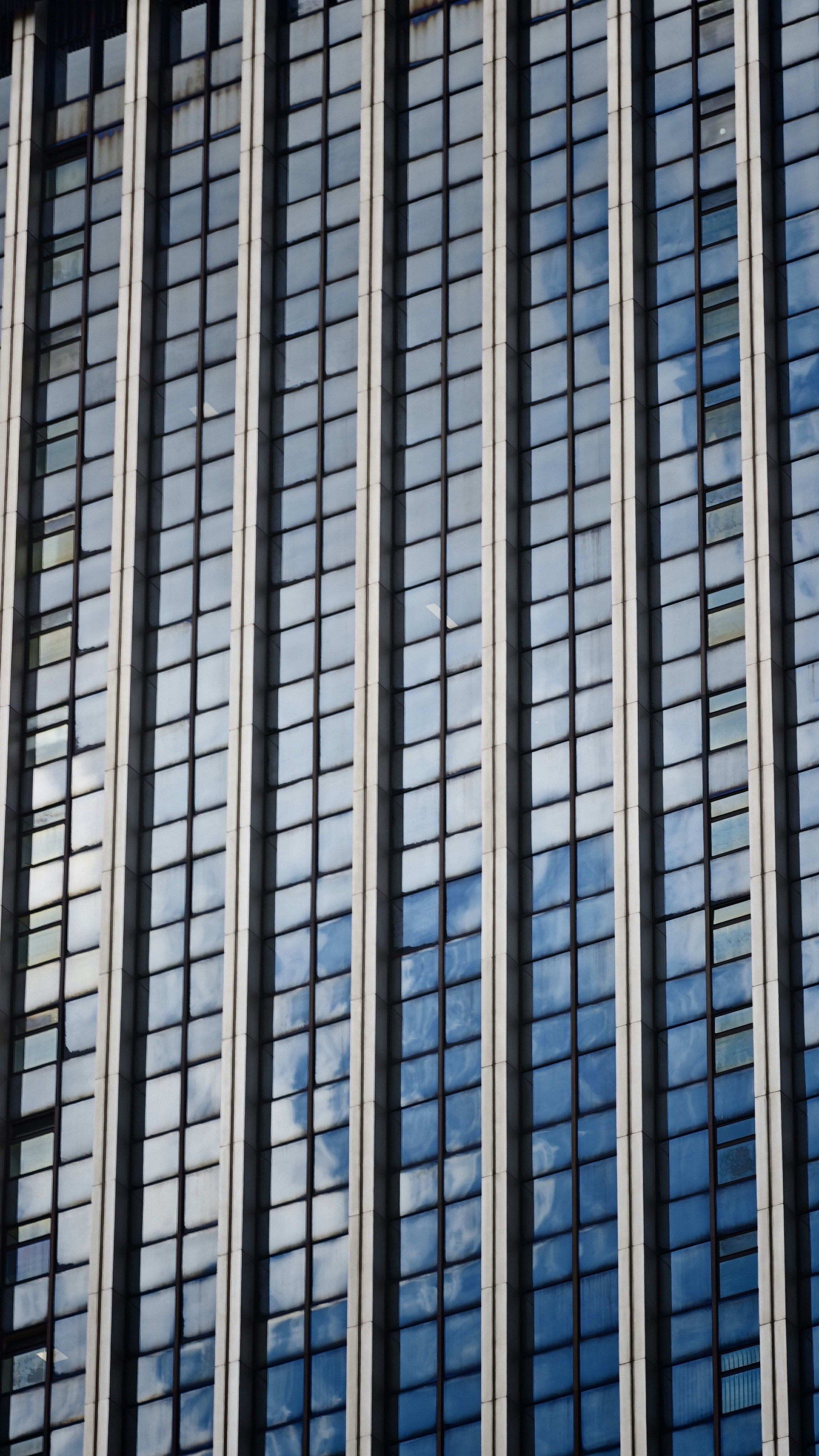 Vertical Glass Facade: Repetitive Rhythm of Modernism