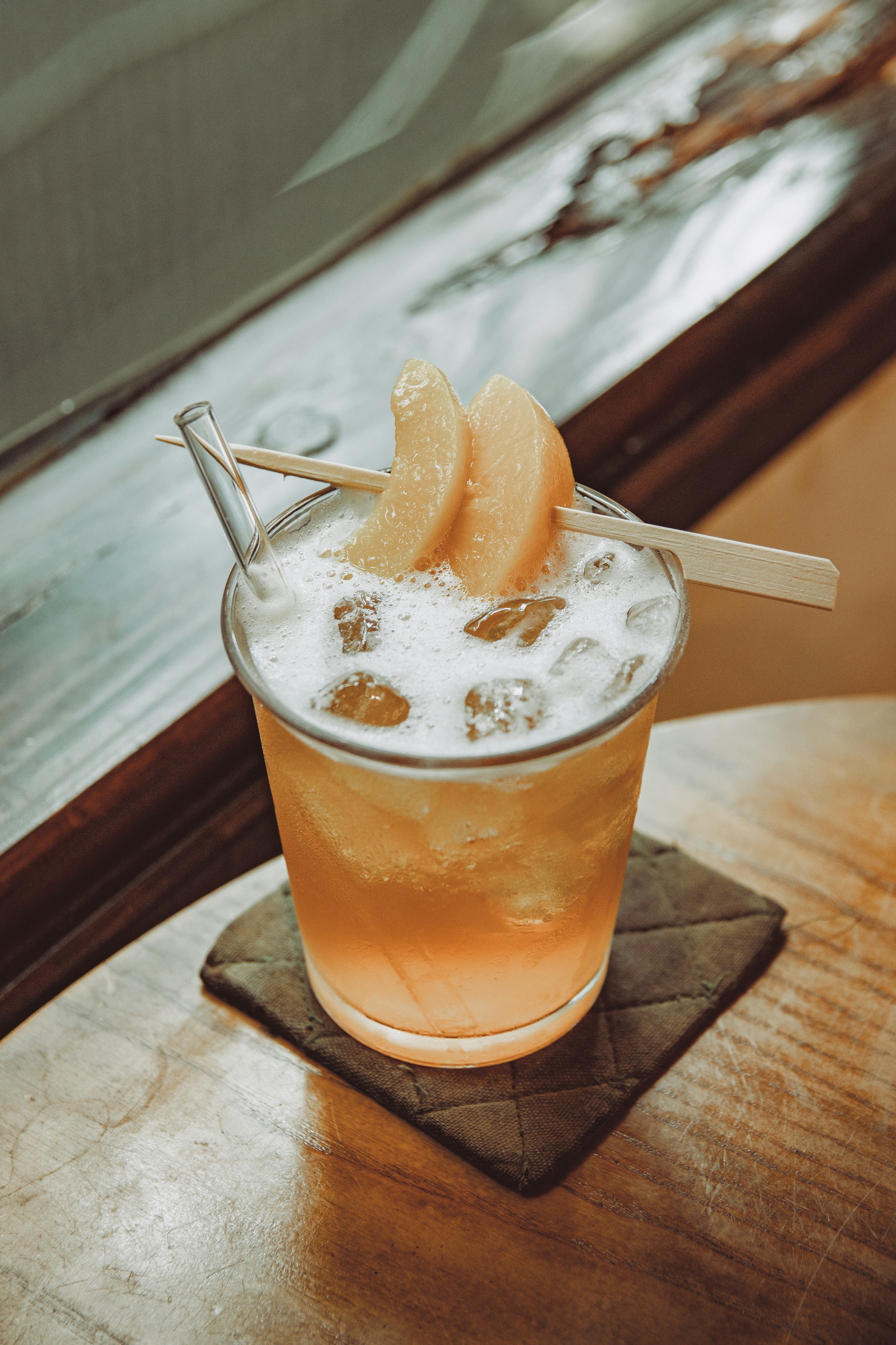 Citrus Crush: A Refreshing Sunrise on Ice