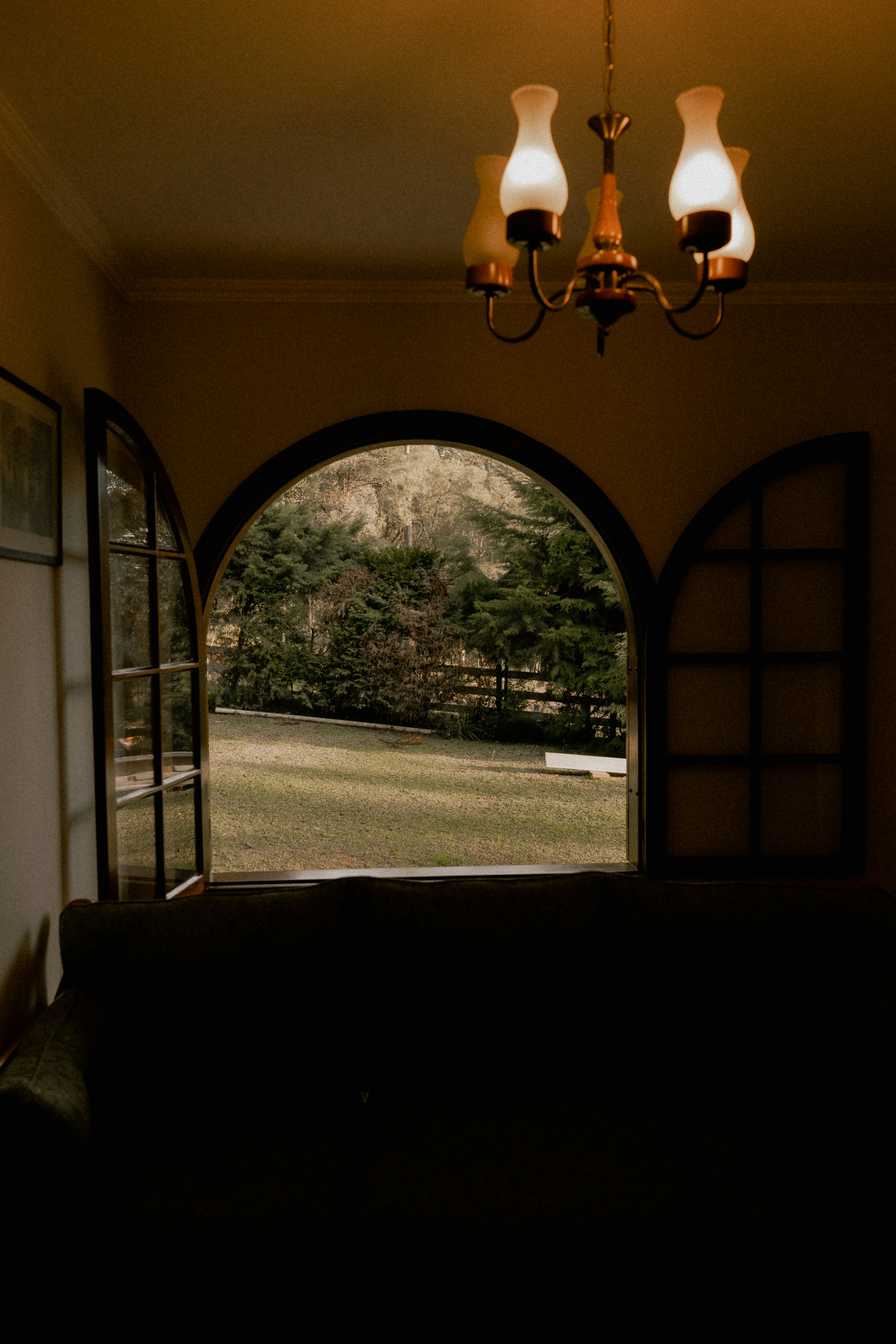 Open Archway to a Quiet Garden