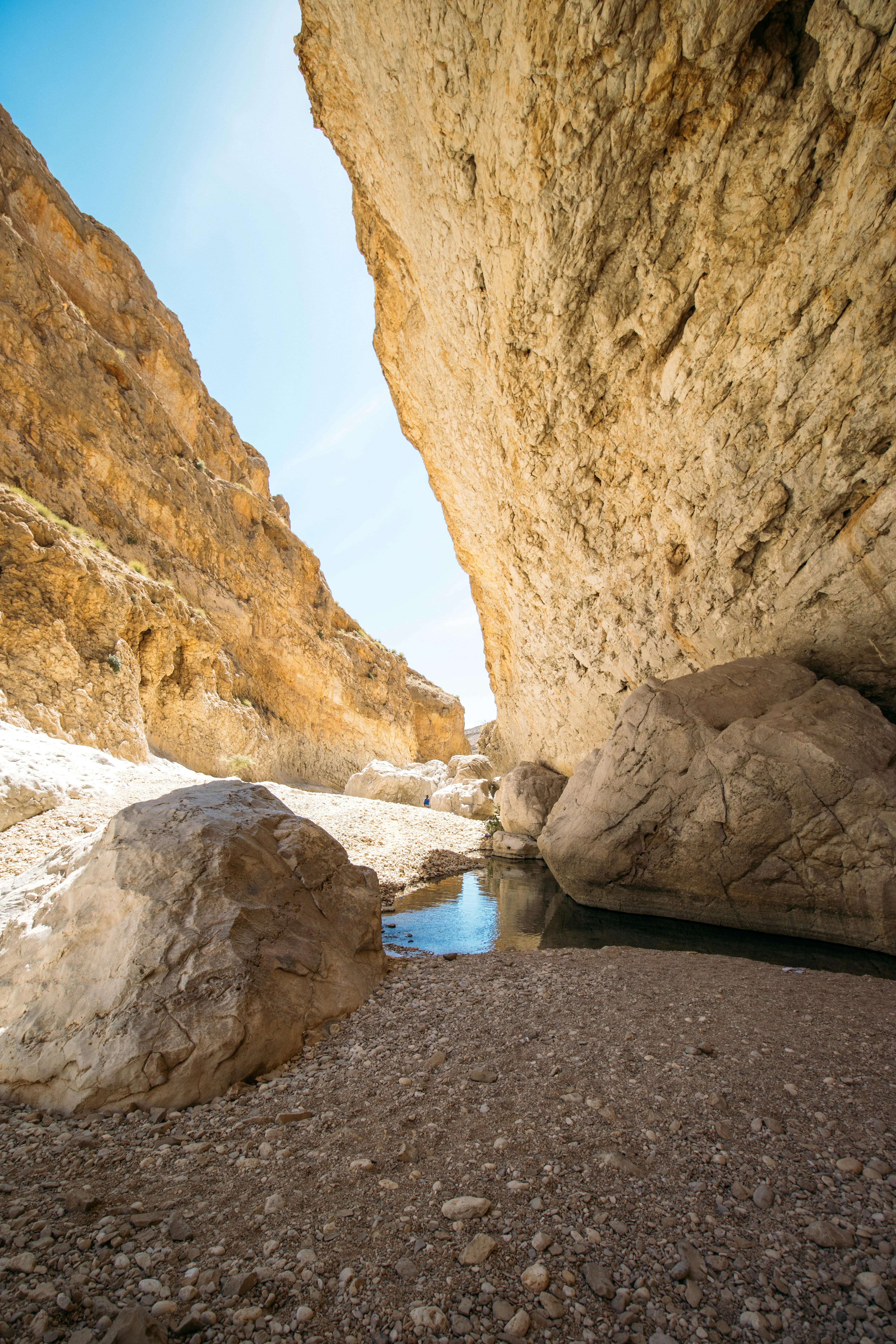 Between Titan Walls: Sunlit Gorge Afterglow