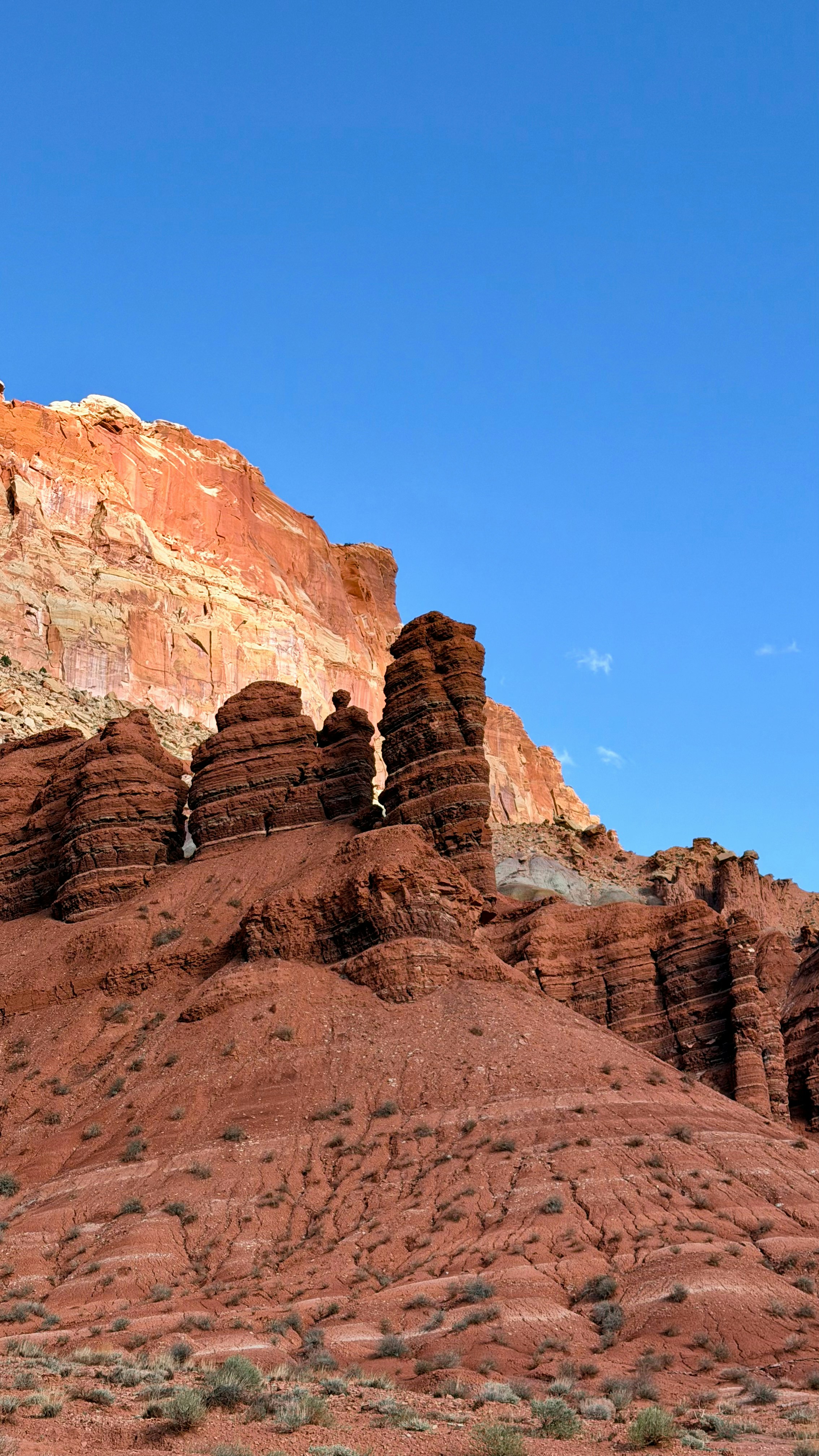 Red Stone Giants under a Cerulean Sky