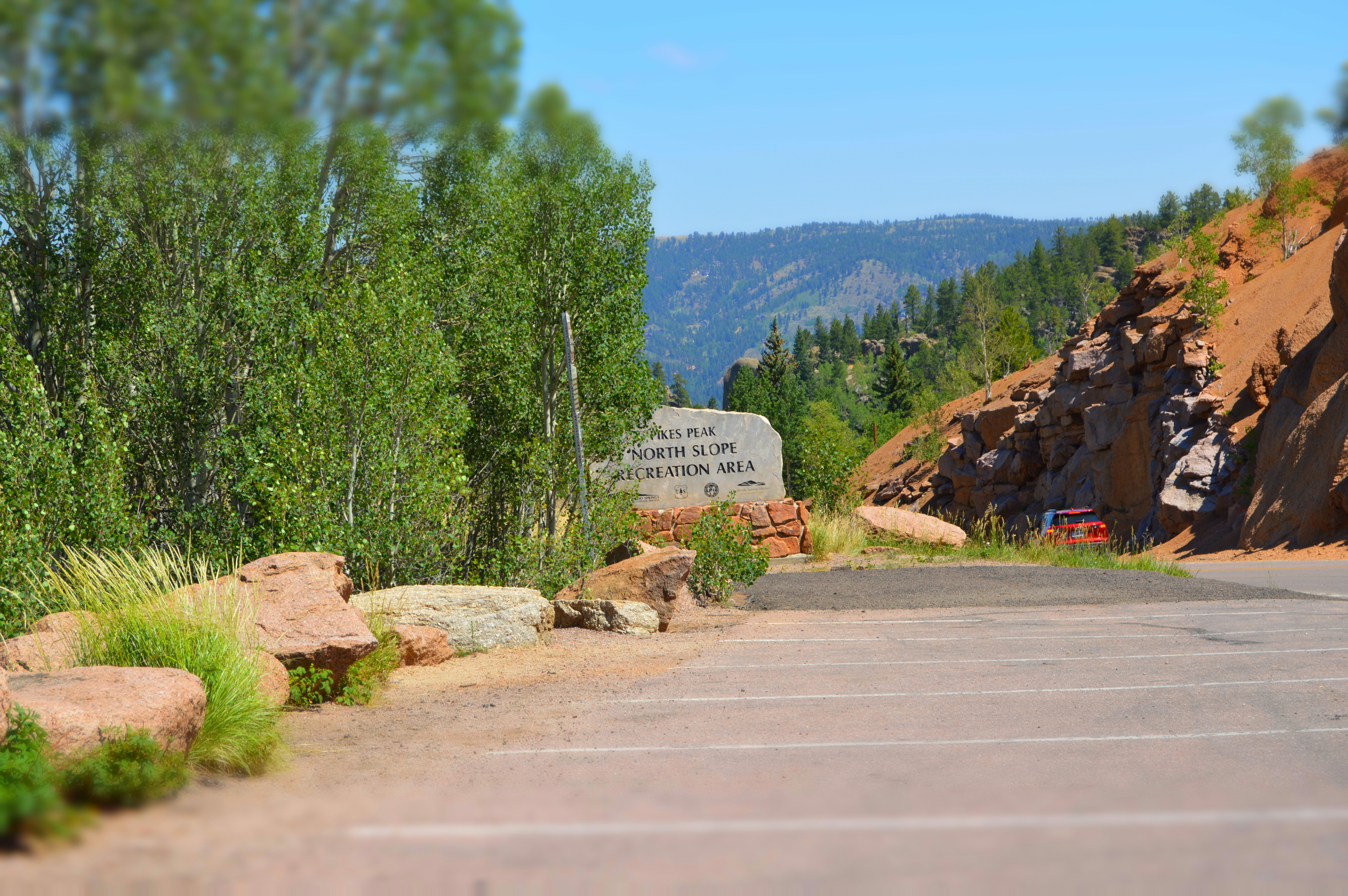 Entrance to the Red Rock Scenic Route