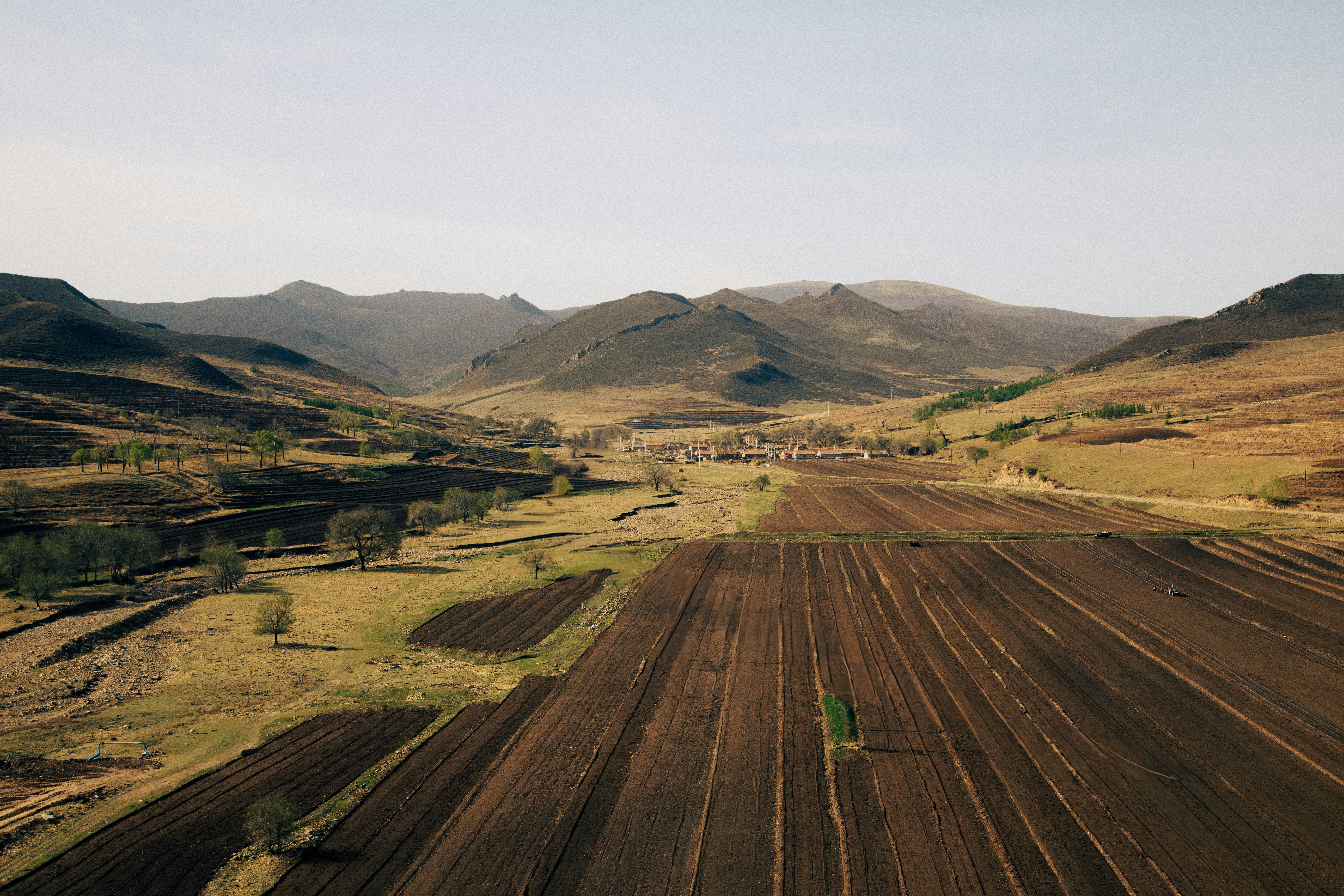 Quiet Valley: A Farmed Landscape Reaches for the Horizon