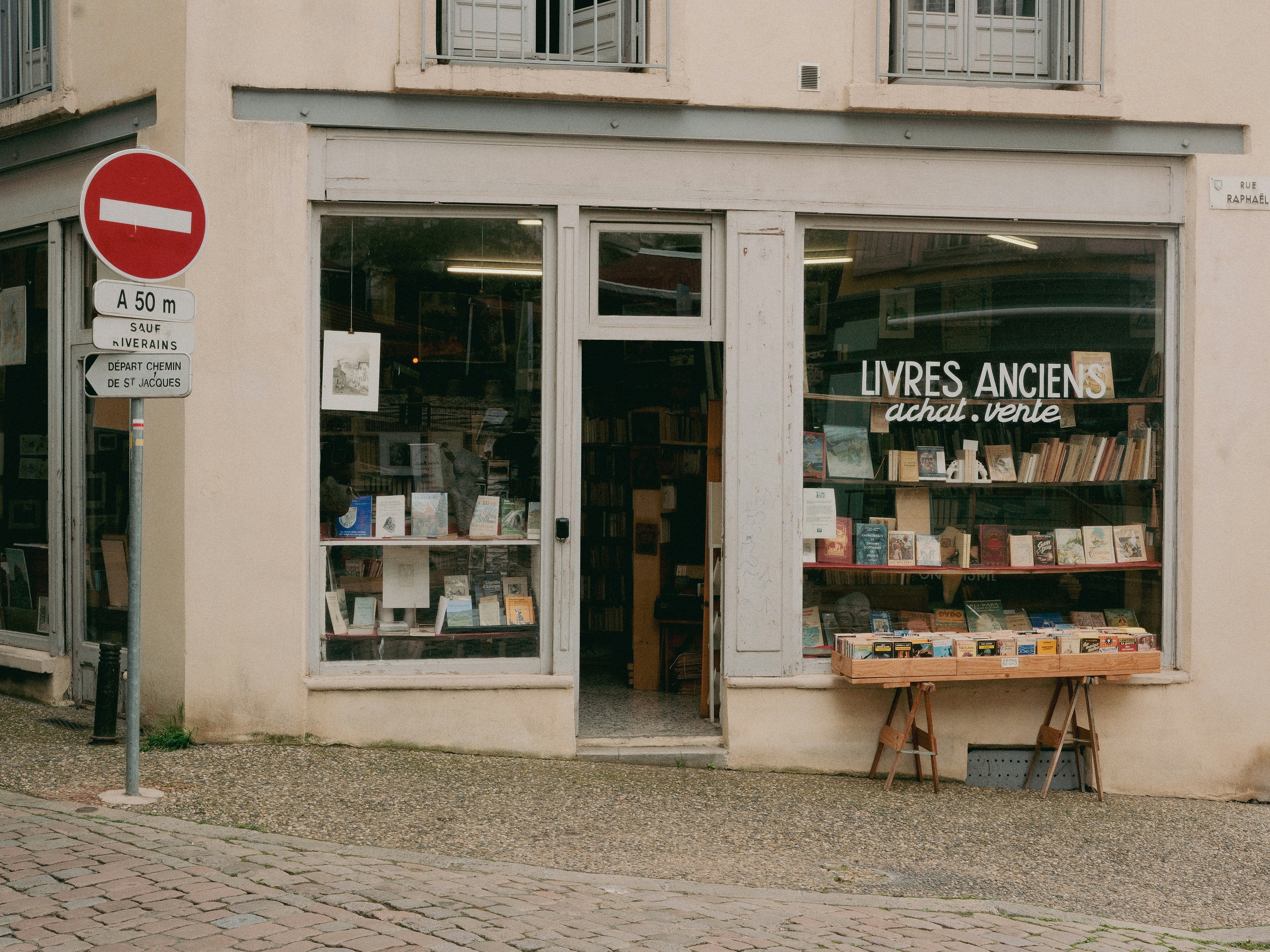 Old Books, New Street: A Quiet Parisian Bookshop Corner