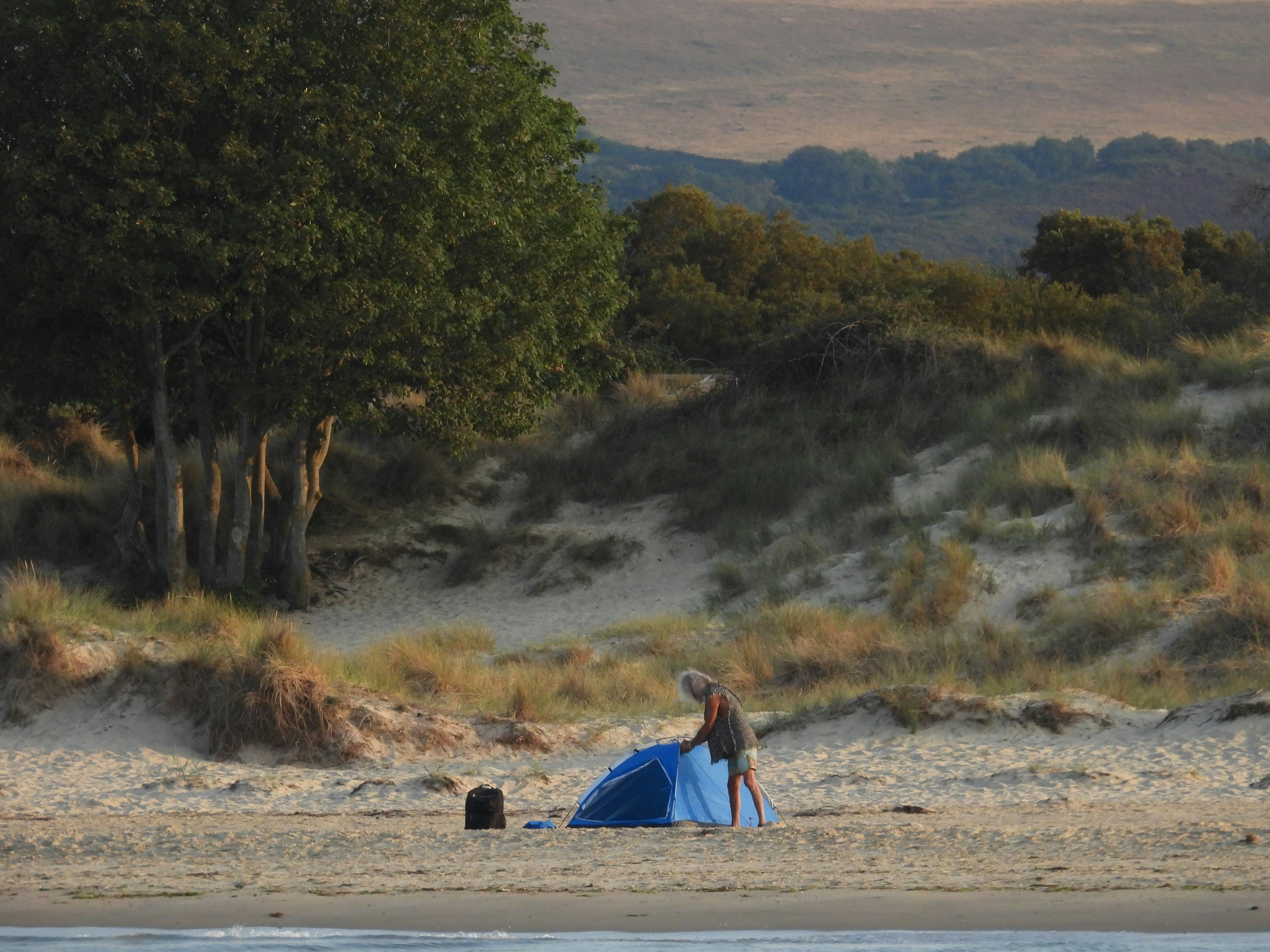 Nearby Campsite Whispered by the Shoreline